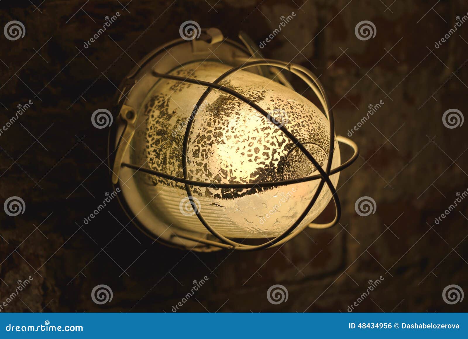 Lantern in the dungeon stock photo. Image of three, dimensional - 48434956