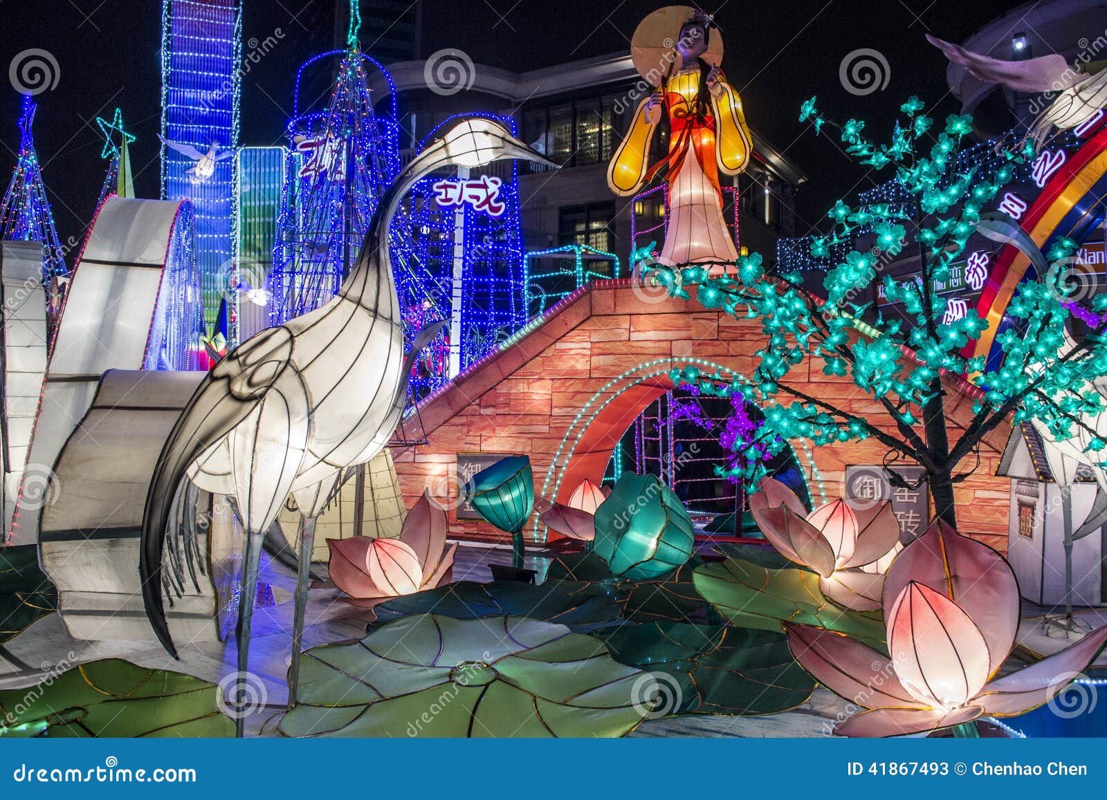 Lantern Exhibition editorial stock photo. Image of exhibition - 41867493