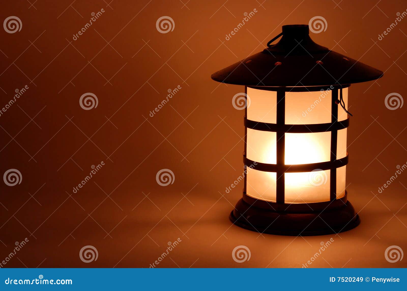 Lantern light stock image. Image of glass, bright, soft - 7520249