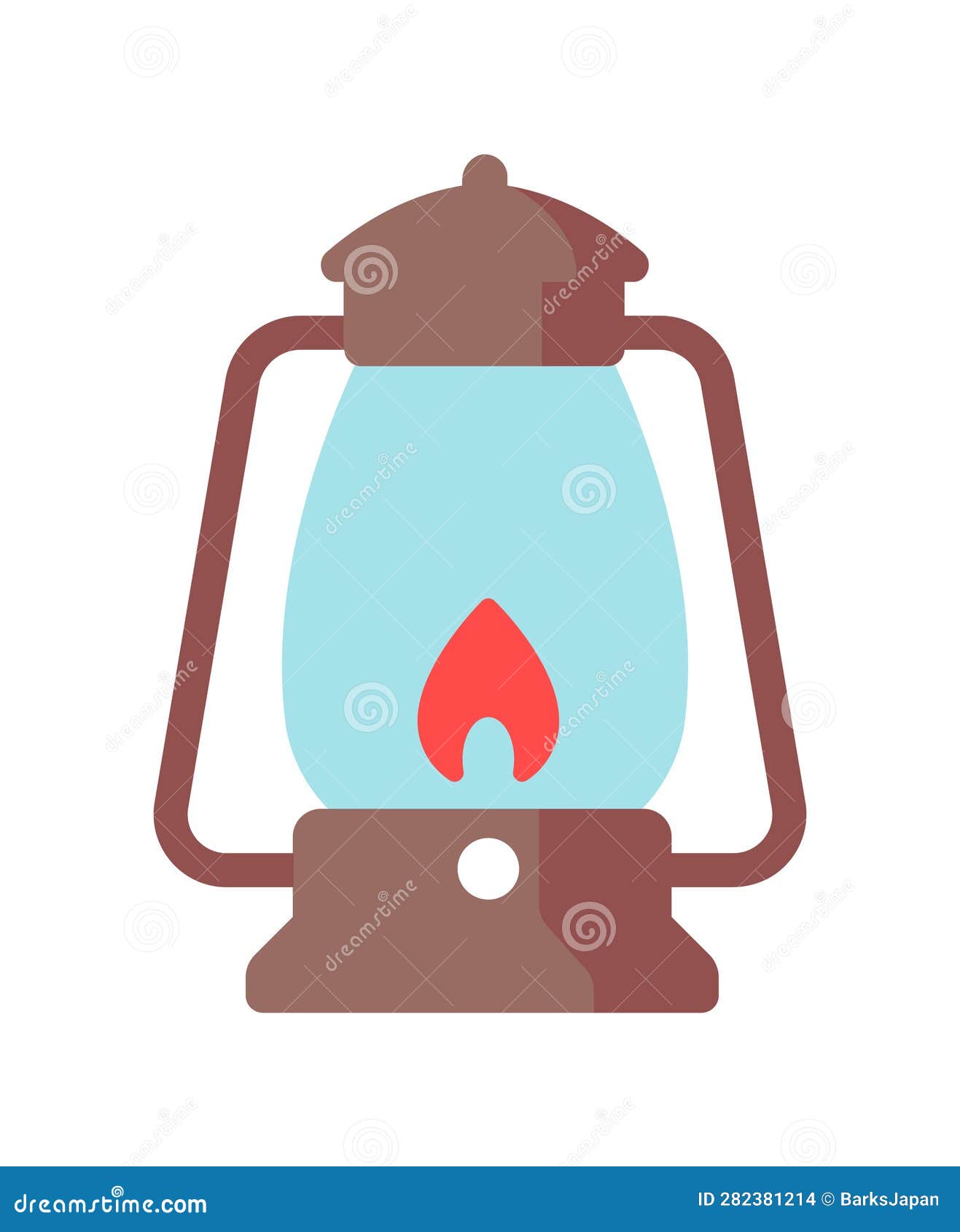 Lantern ( Light ) Icon Illustration Stock Vector - Illustration of ...