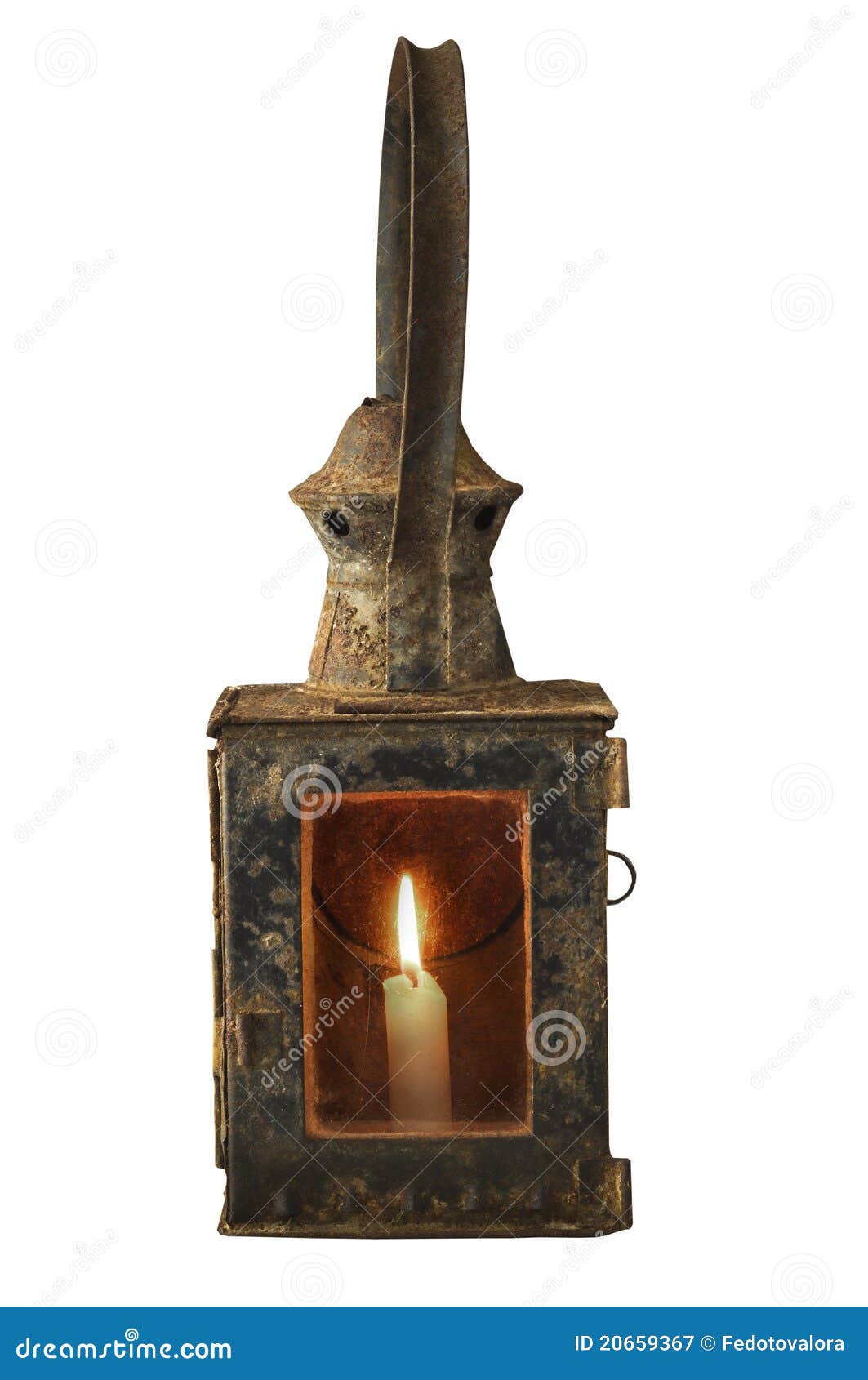 Lantern old stock image. Image of isolated, pendant, illumination ...