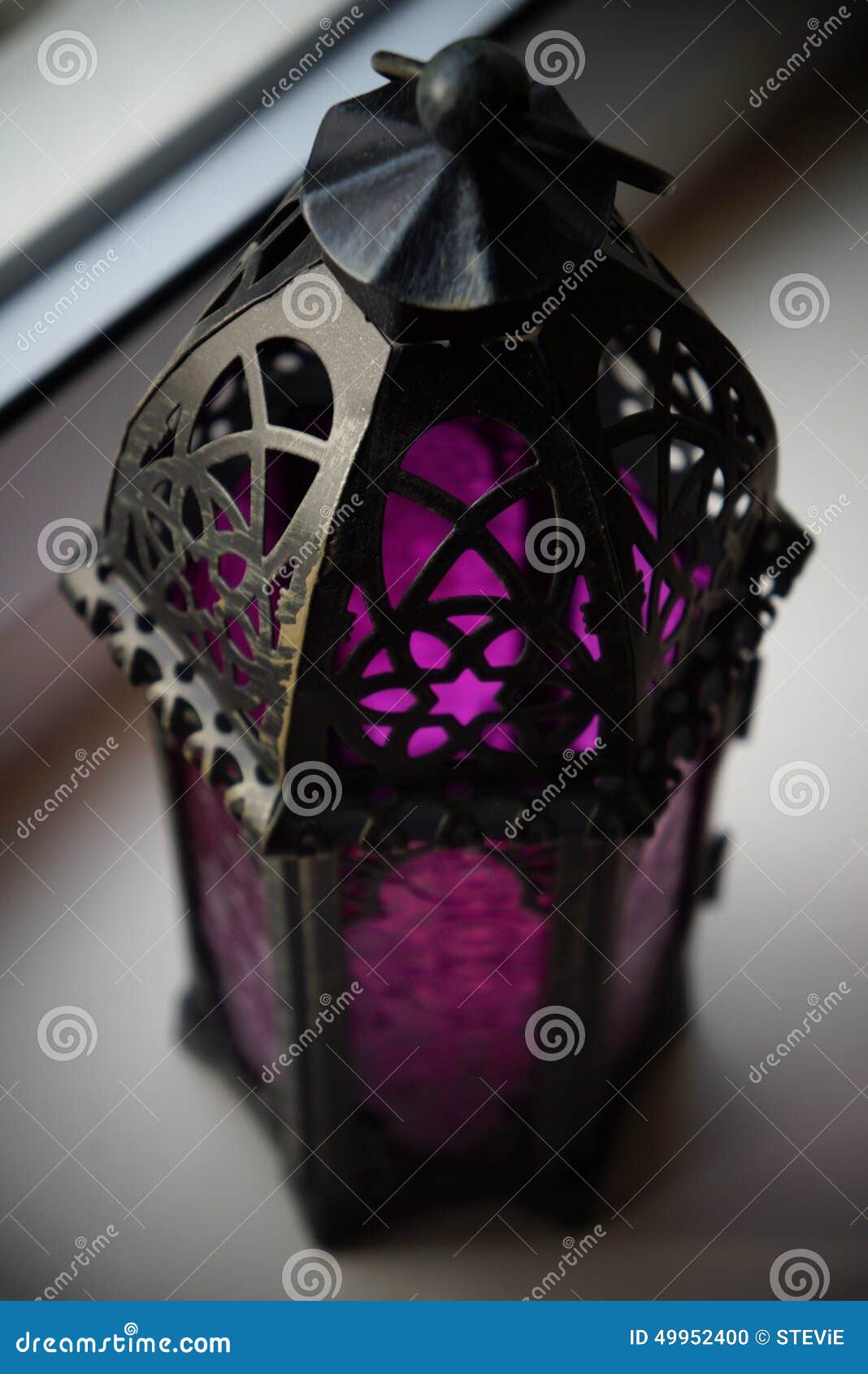 Lantern stock photo. Image of vintage, glass, candle - 49952400