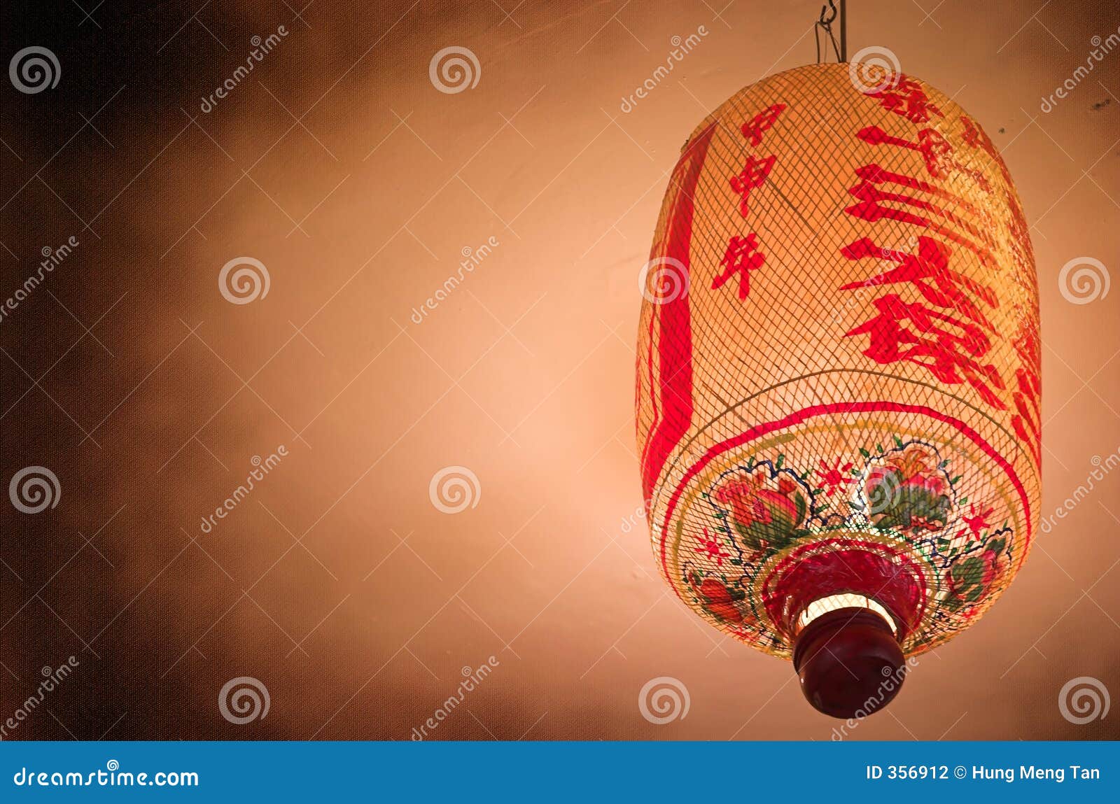 Lantern with Space for Text Stock Photo - Image of decorative ...