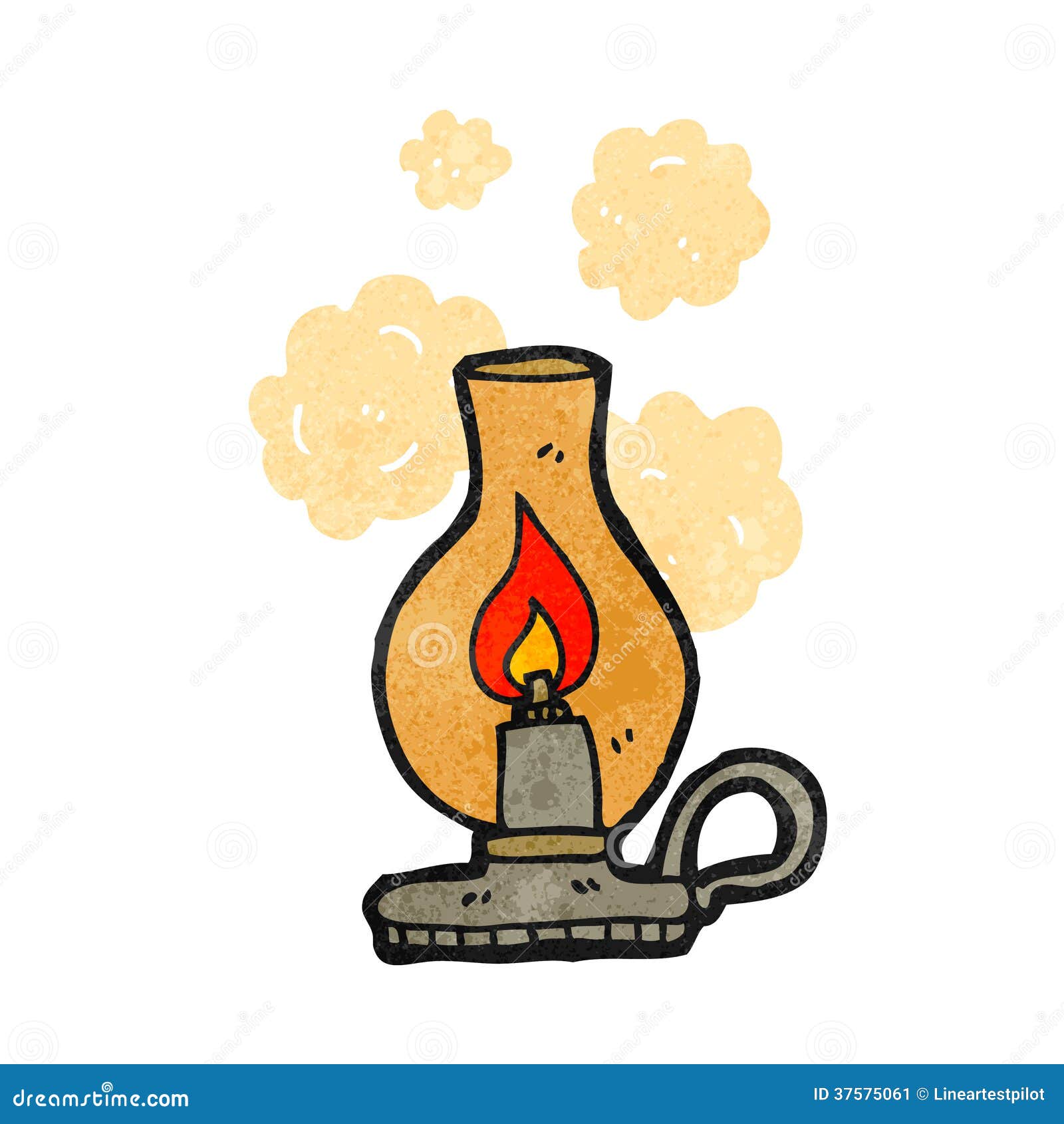 Lanterna Dos Desenhos Animados Ilustração do Vetor - Ilustração de ...