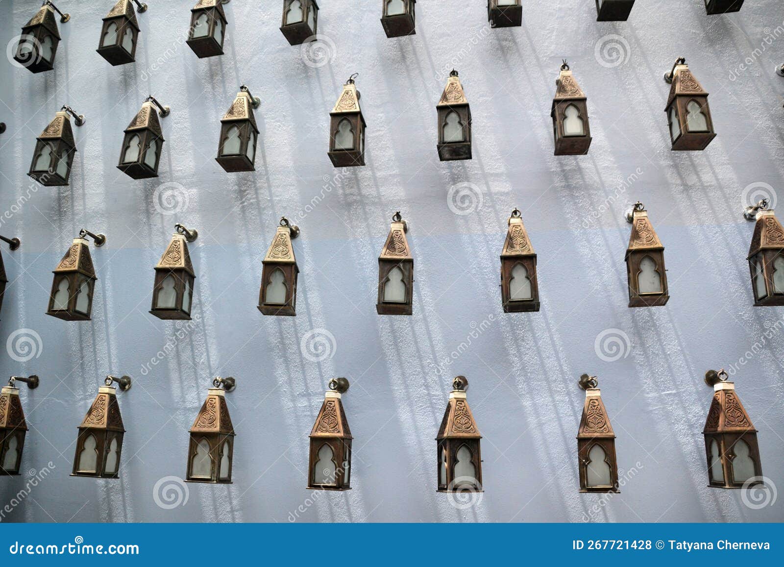 Lanterns, Wall, Architecture, House, Building, Design, Art, Facade ...