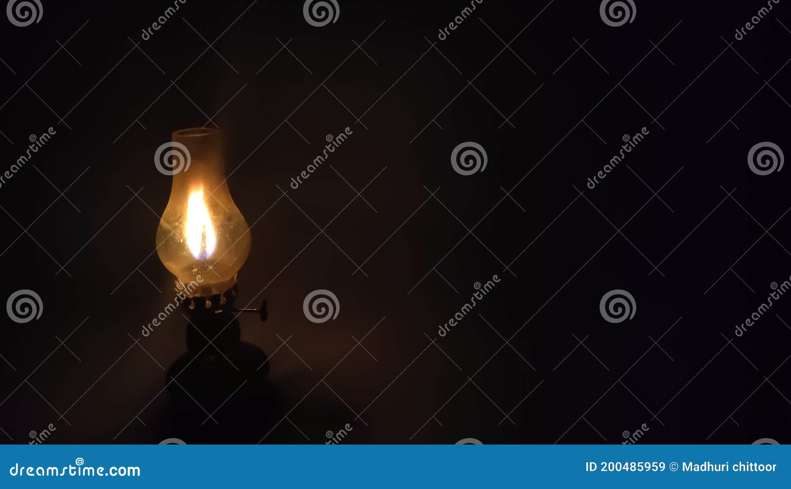 Lanther Light in the Darkness Stock Image - Image of font, orange ...