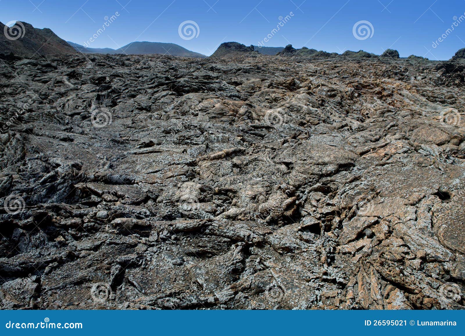 Lanzarote Timanfaya Fire Mountains Volcanic Lava Stock Image - Image of ...