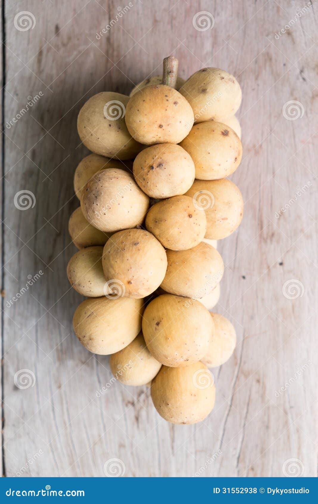 Lanzones Fruit (Longkong) on Wooden Table Stock Photo - Image of health ...