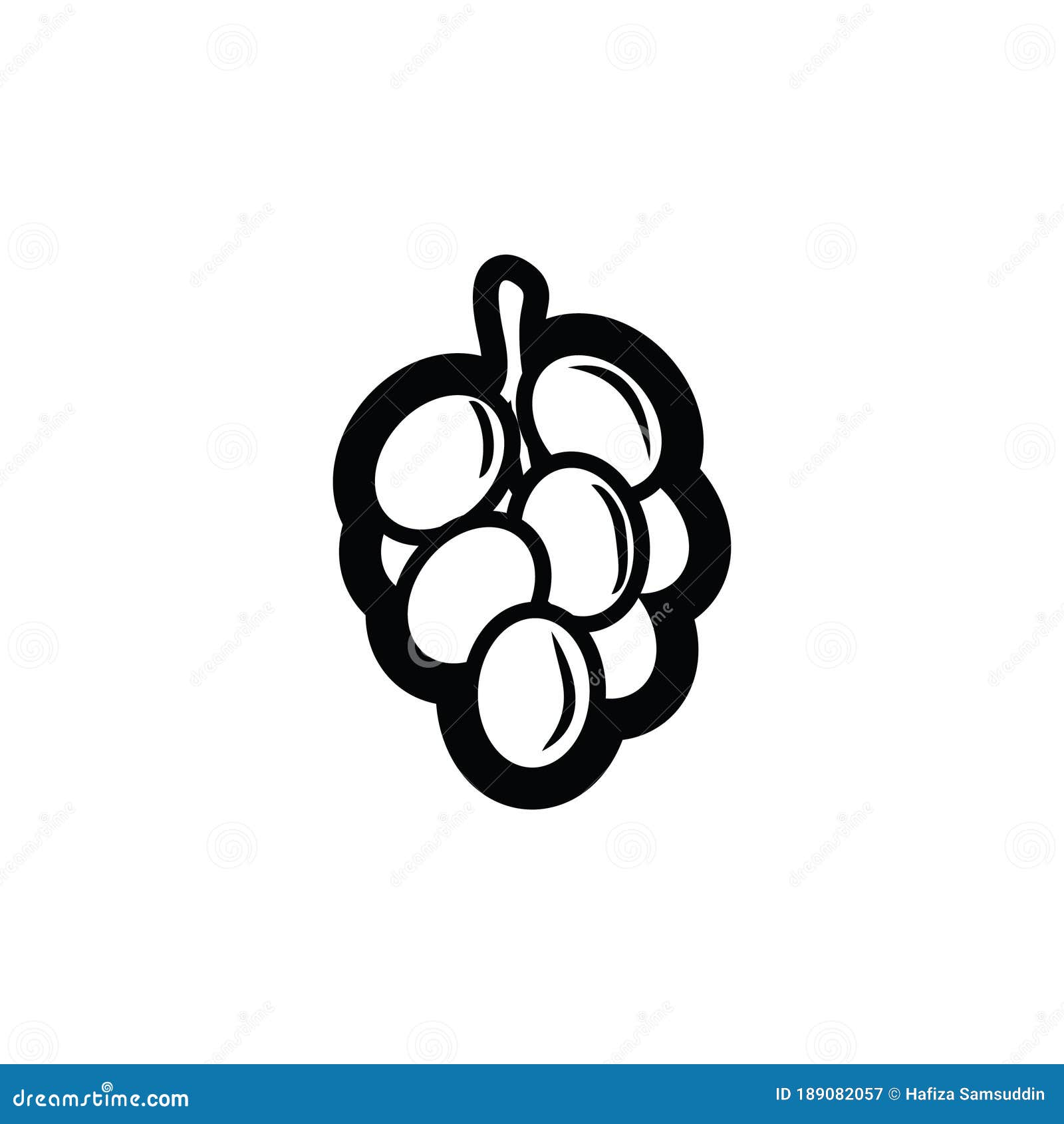 Lanzones. Vector Illustration Decorative Design Stock Vector ...