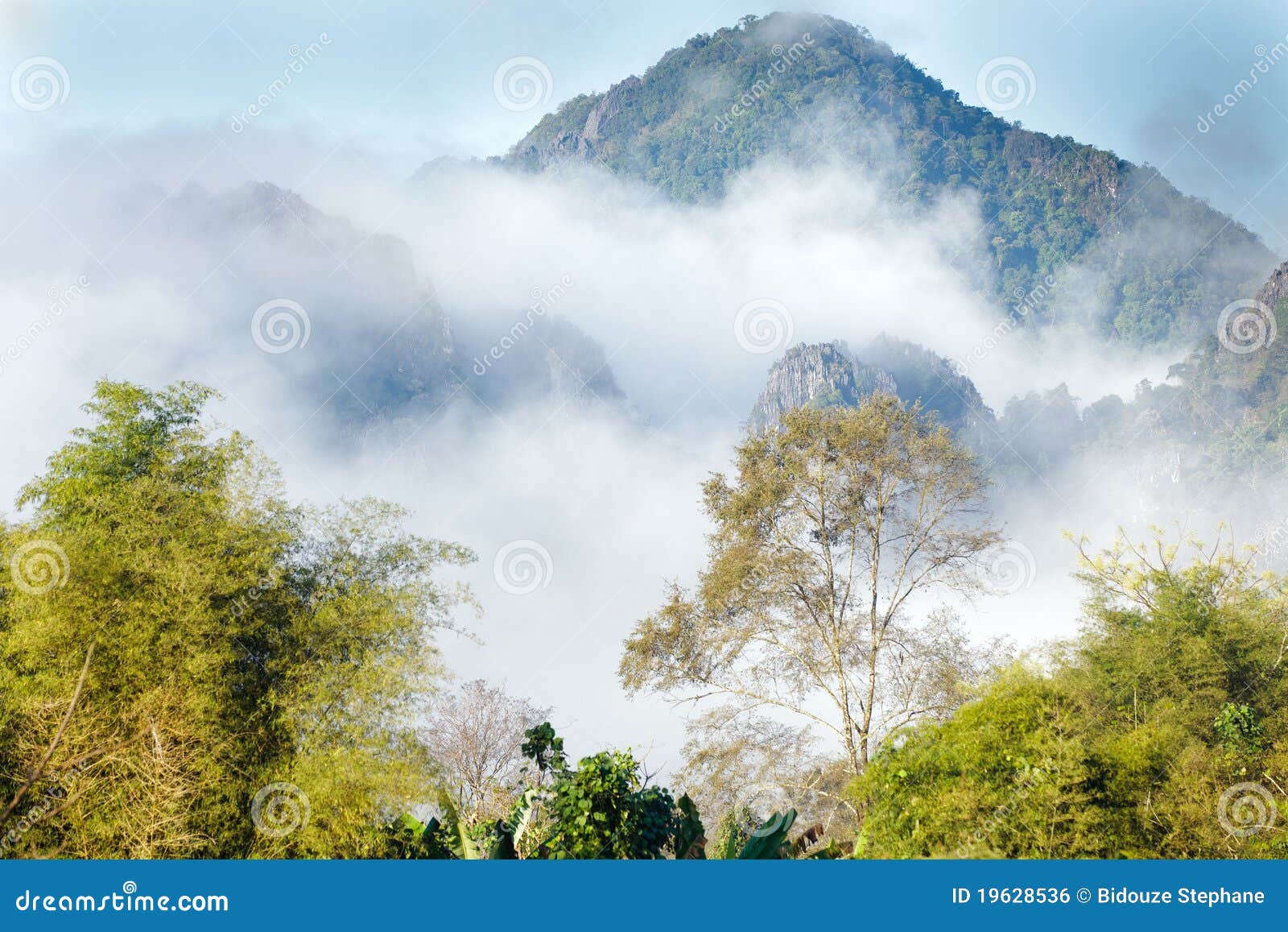 Lao mountain landscape stock photo. Image of landscape - 19628536
