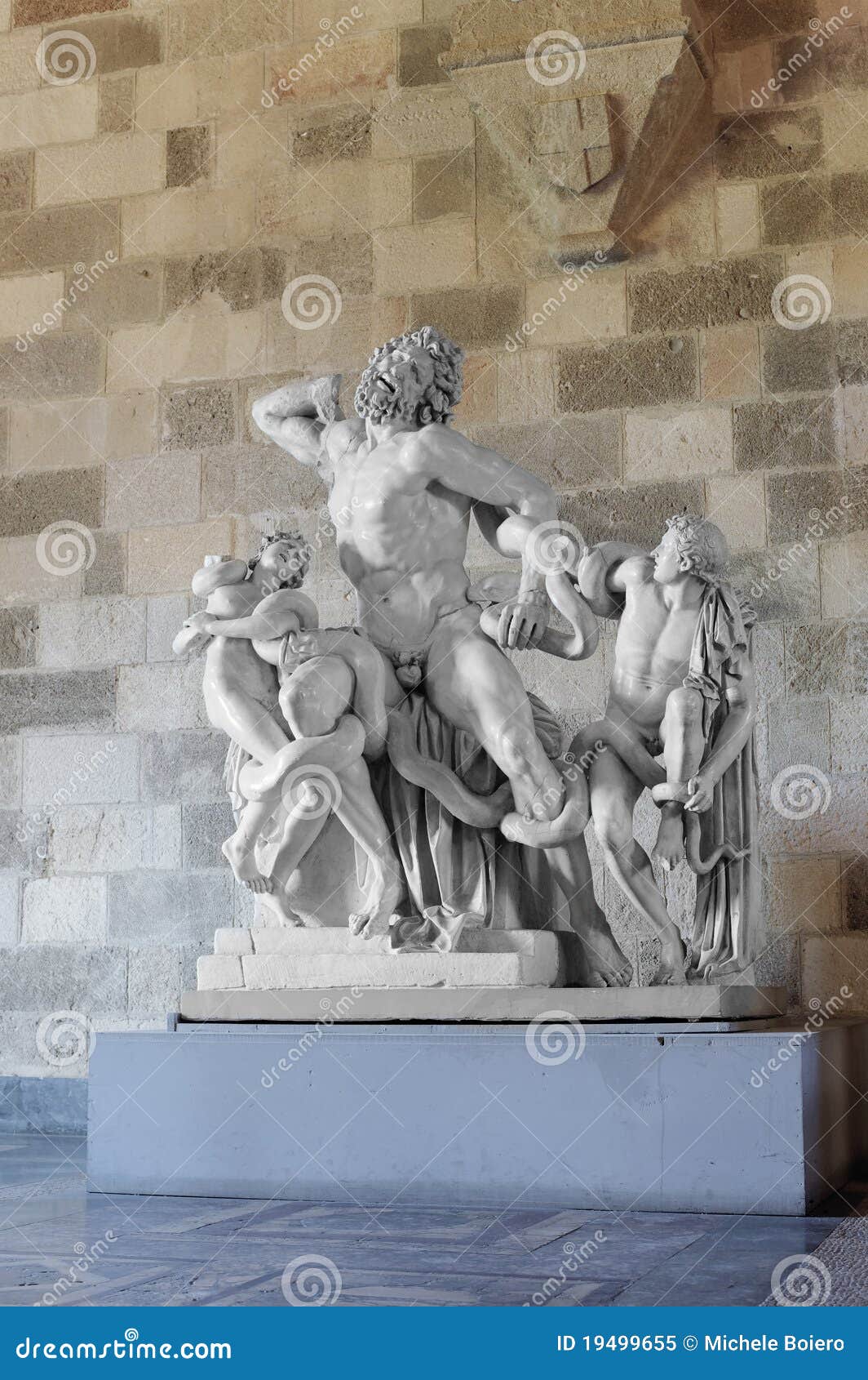 Laocoonte stock image. Image of reproduction, marble - 19499655