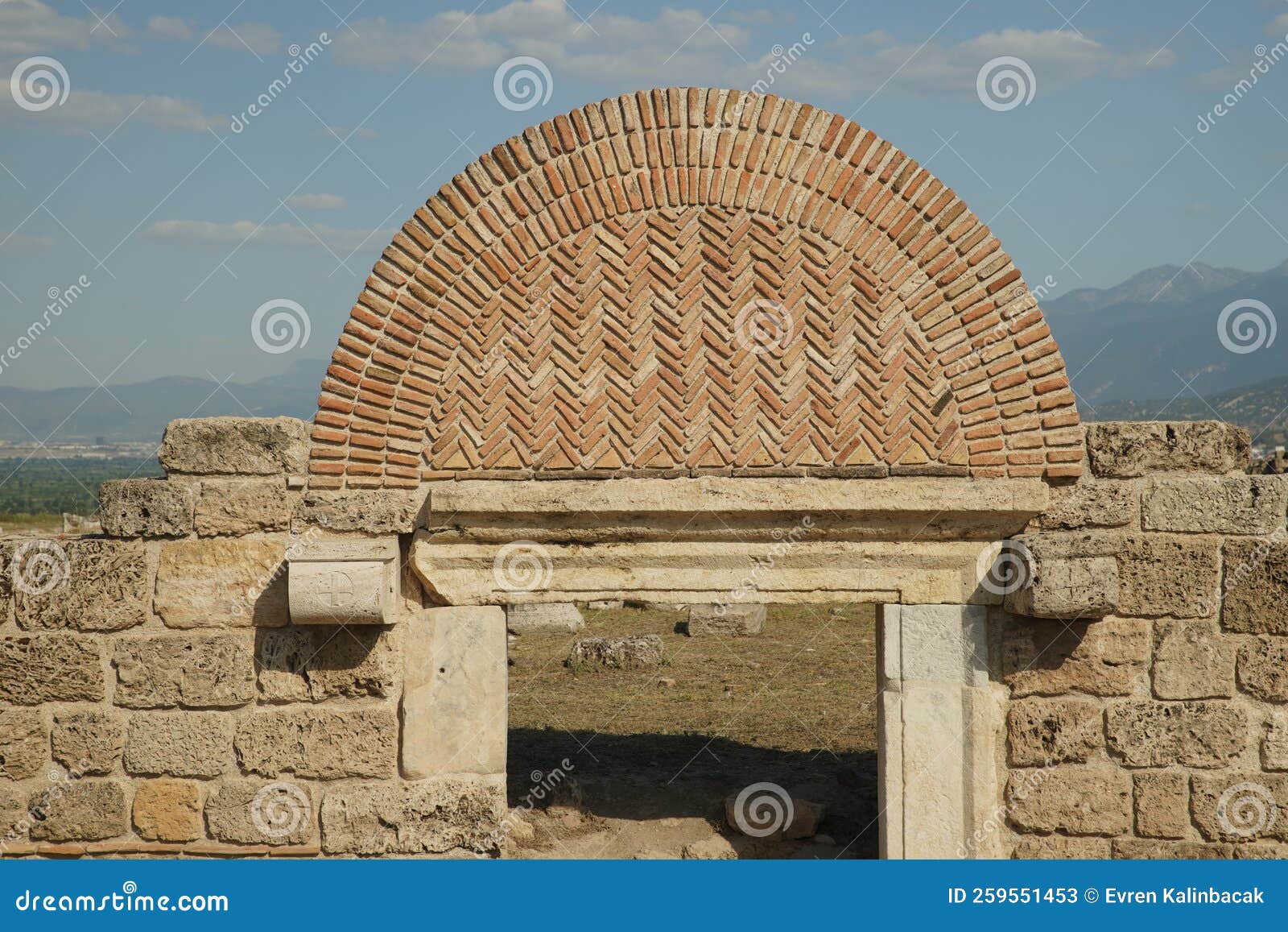 Laodicea on the Lycus Ancient City in Denizli, Turkiye Stock Image ...