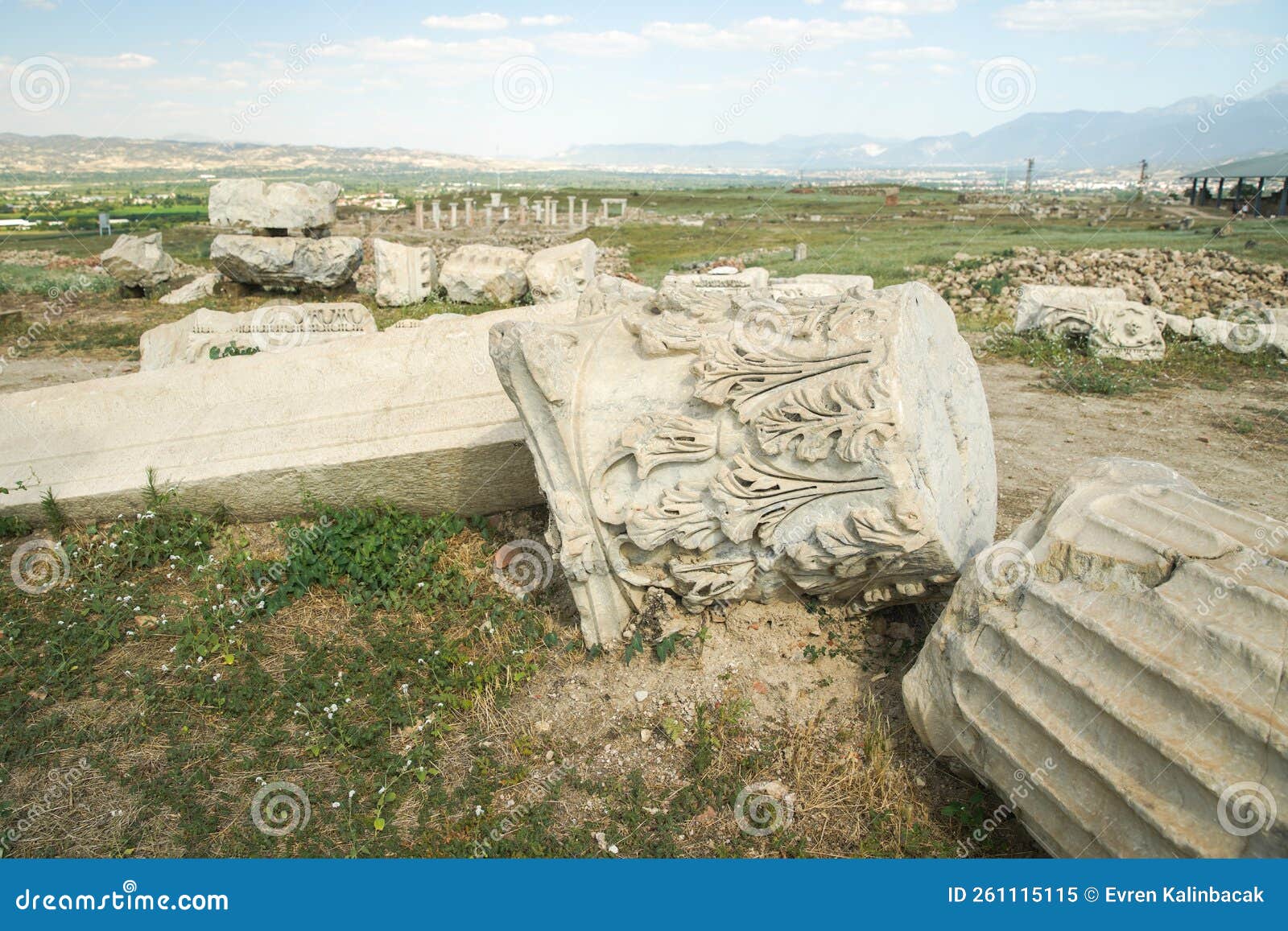 Laodicea on the Lycus Ancient City in Denizli, Turkiye Stock Image ...