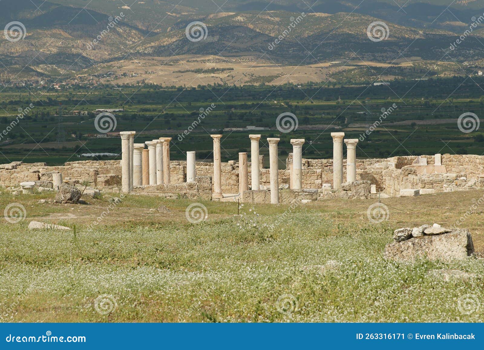 Laodicea on the Lycus Ancient City in Denizli, Turkiye Stock Image ...