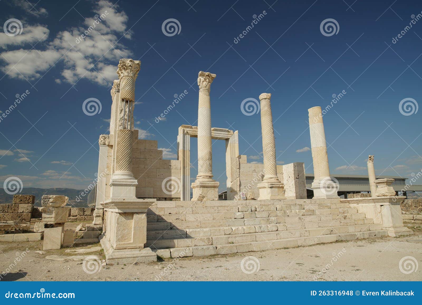 Laodicea on the Lycus Ancient City in Denizli, Turkiye Stock Photo ...
