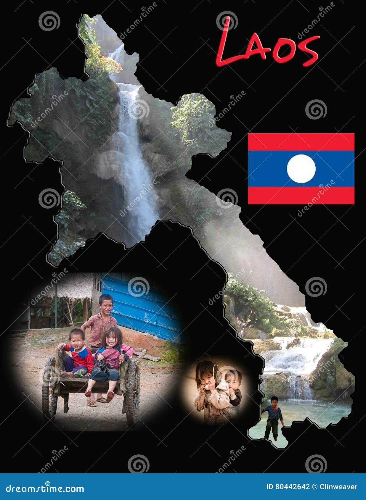 Laos Educational Poster editorial photography. Image of laos - 80442642