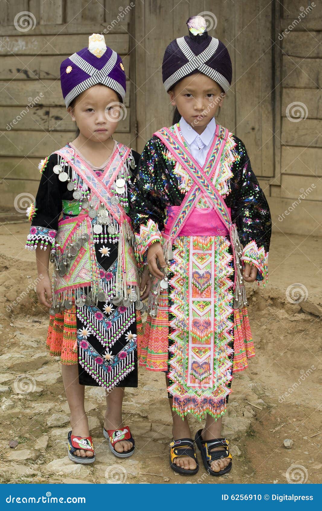 Laos Hmong girl stock photo. Image of ethnic, group, laos - 6256910