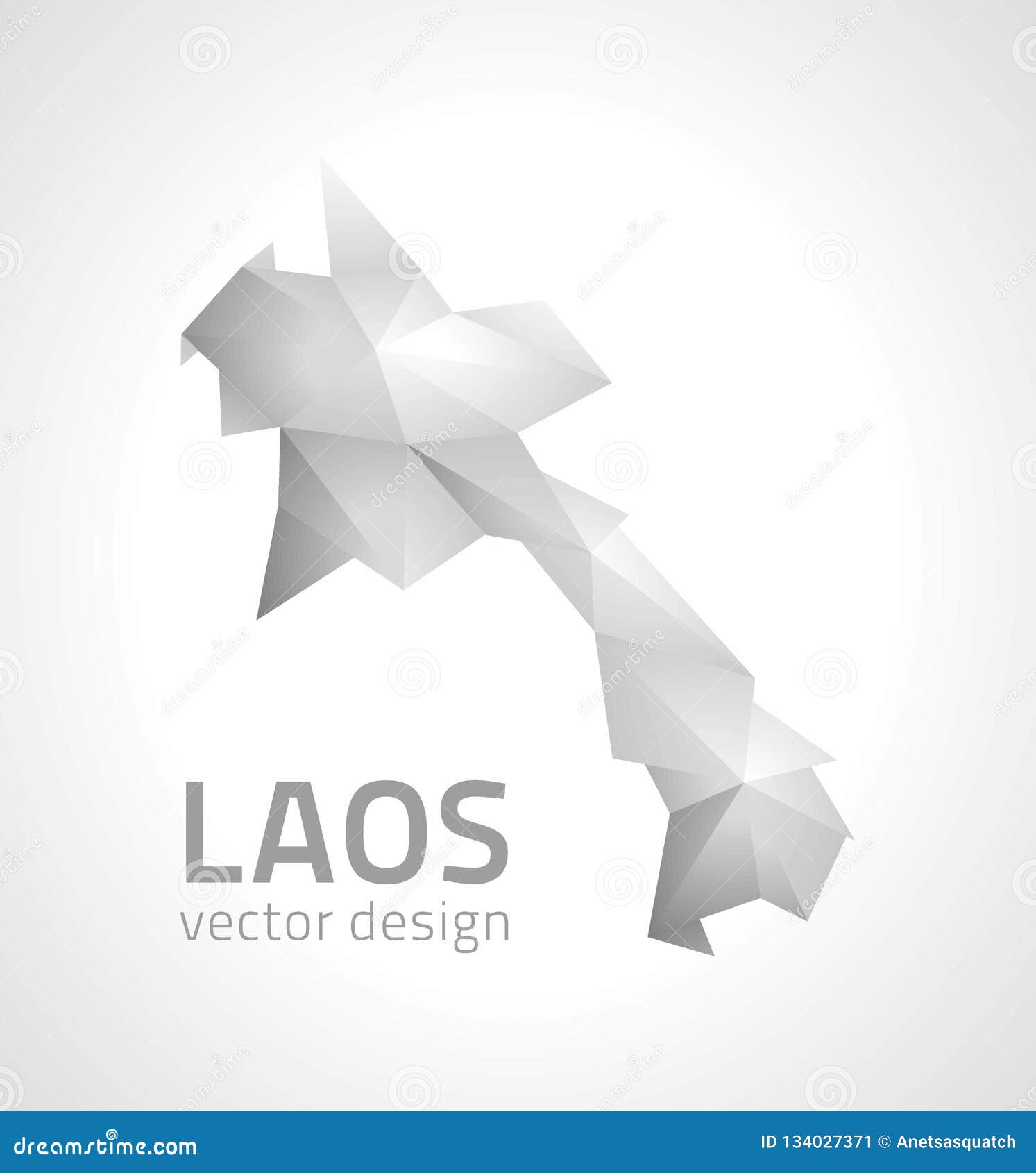 Laos Polygonal Triangle Grey and Silver Vector Map Stock Vector ... Laos Polygonal Triangle Grey and Silver Vector Map Stock Vector ...