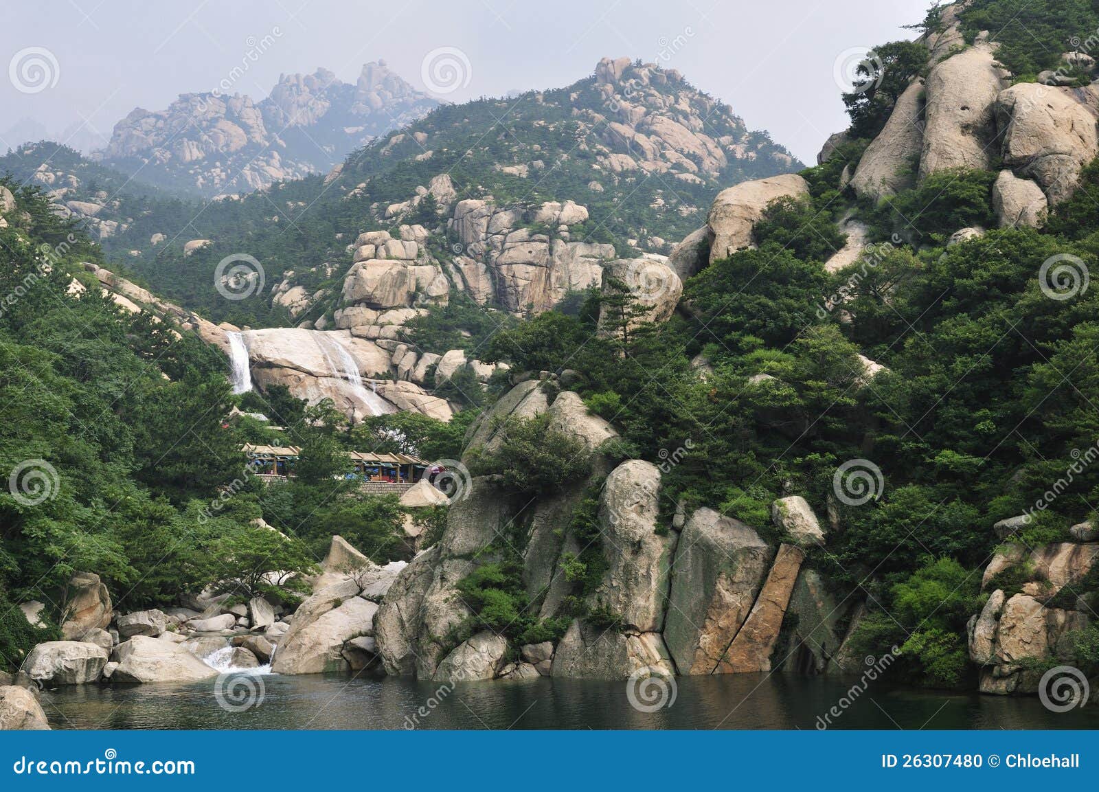 Laoshan mountain stock photo. Image of landscape, view - 26307480