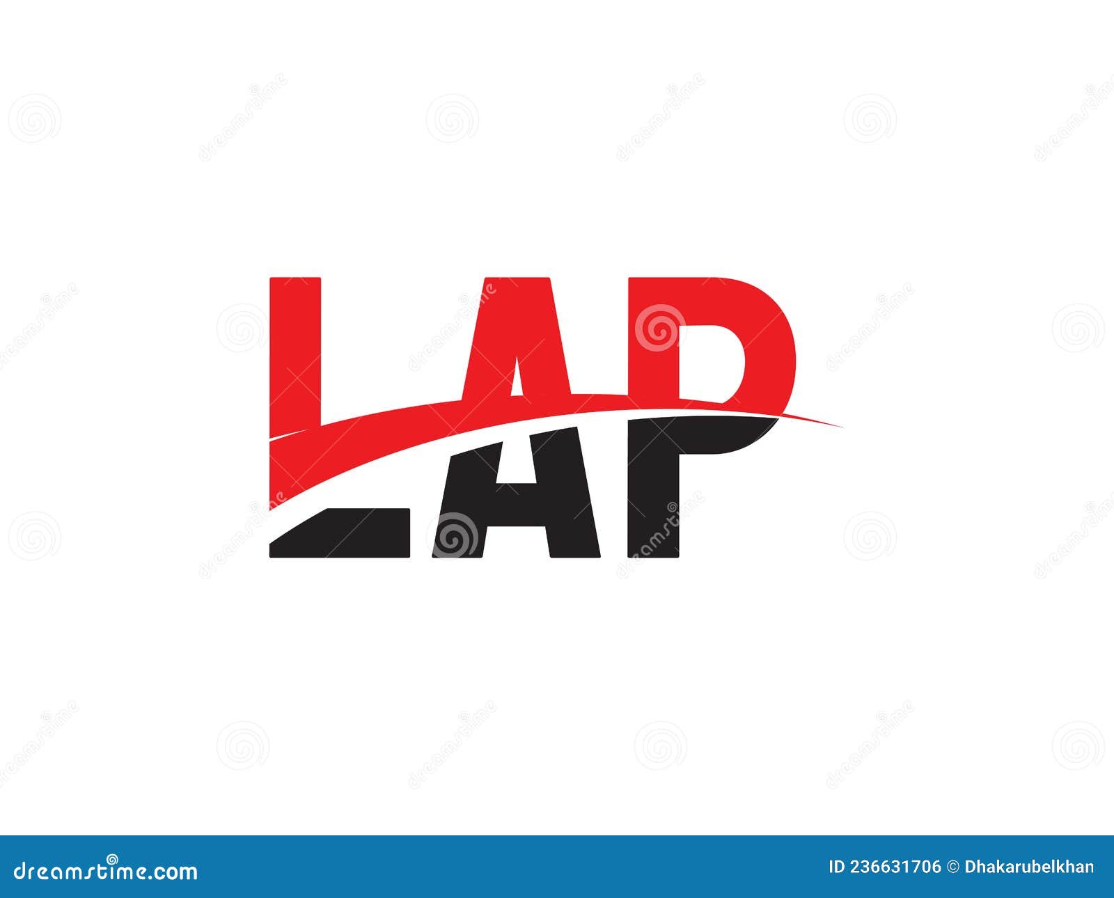LAP Letter Initial Logo Design Stock Vector - Illustration of isolated ...