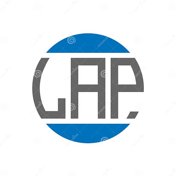 LAP Letter Logo Design on White Background. LAP Creative Initials ...