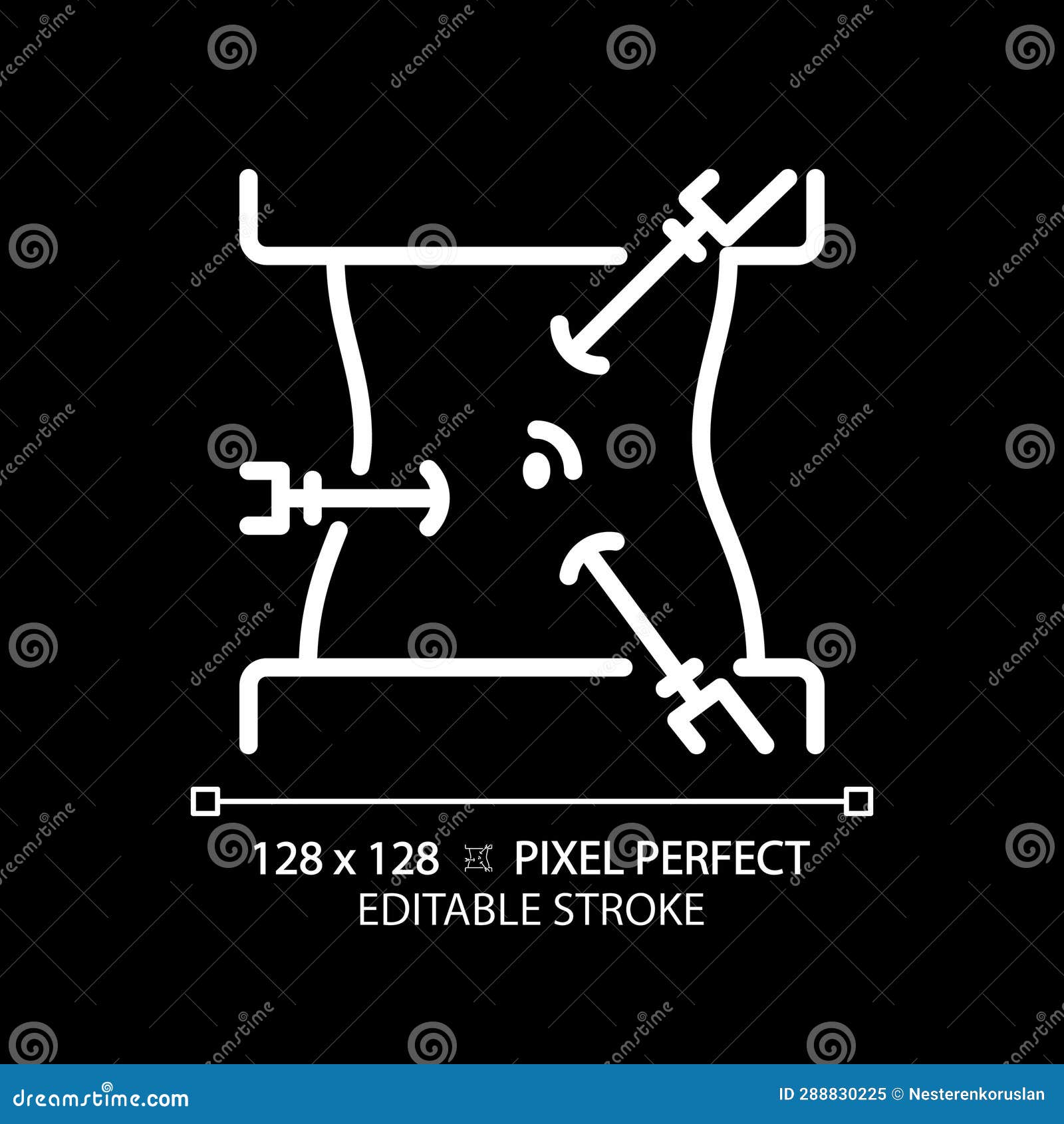 Laparoscope Pixel Perfect White Linear Icon for Dark Theme Stock Vector ... Laparoscope Pixel Perfect White Linear Icon for Dark Theme Stock Vector ...