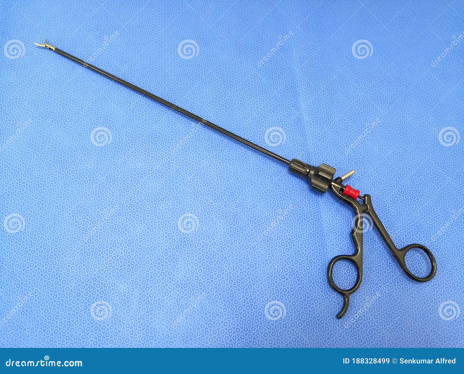 Laparoscopic Surgical Instrument Stock Image - Image of drape, reusable ...