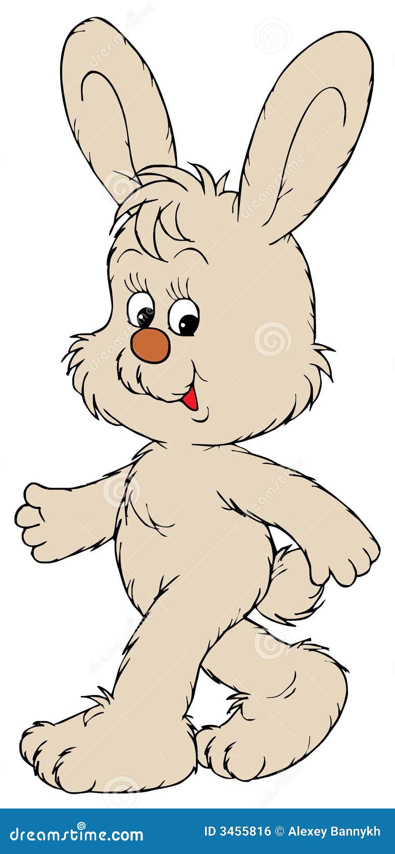 Lapin (clip-art De Vecteur) Illustration de Vecteur - Illustration du ...