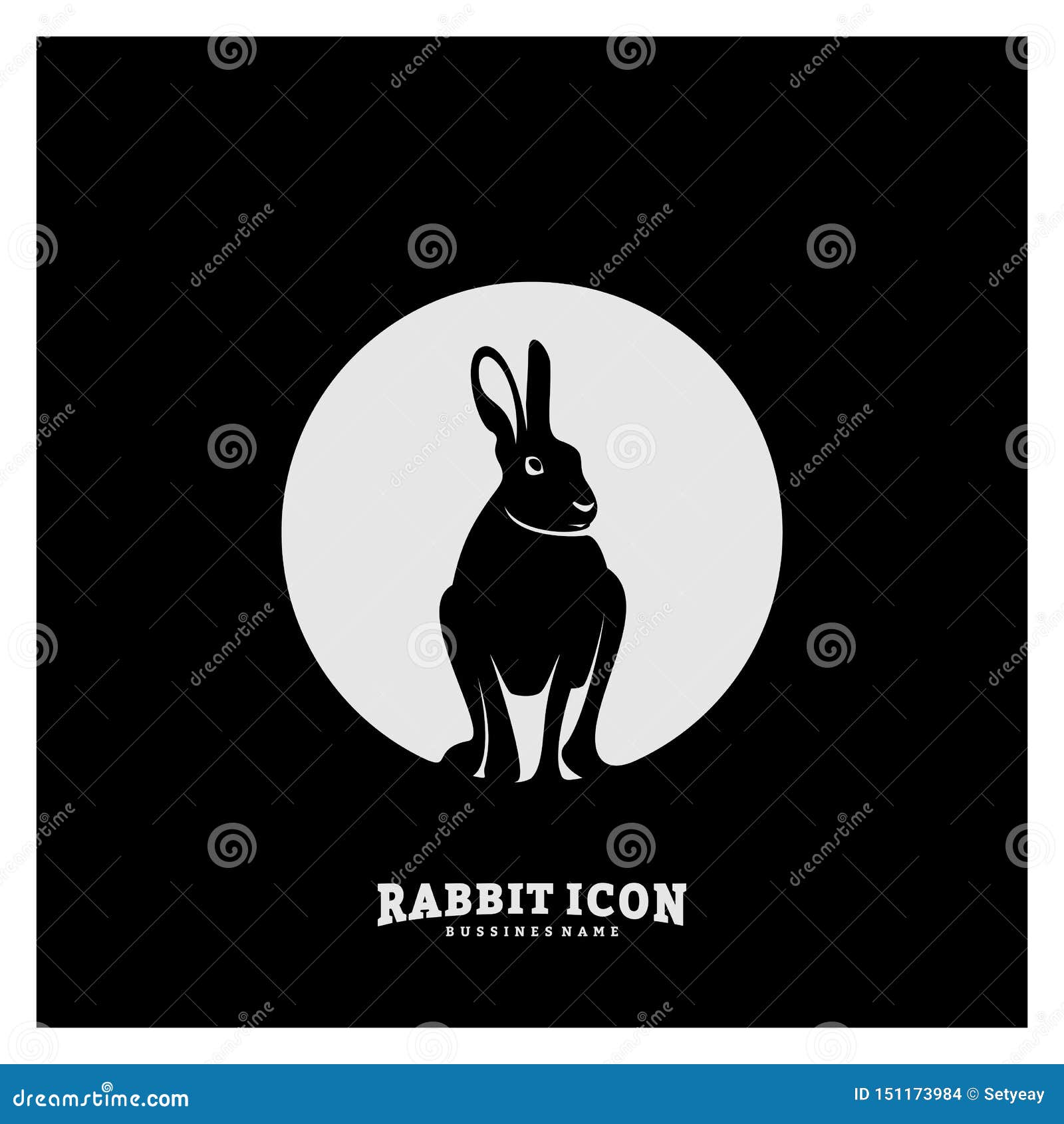 Lapin Logo Design Vector Concepts De Logo De Lapin Illustration De ...