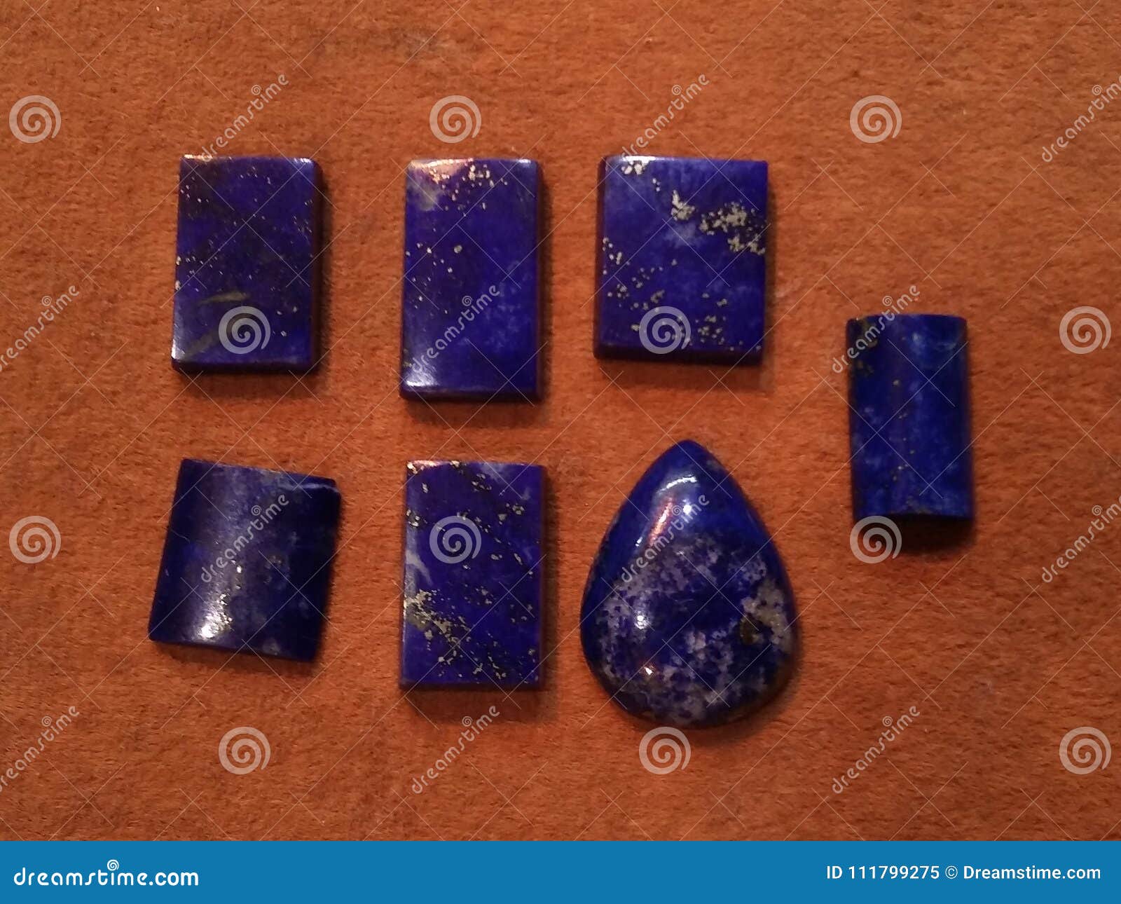 Lapis lazuli stock image. Image of tiles, shape, lapis - 111799275