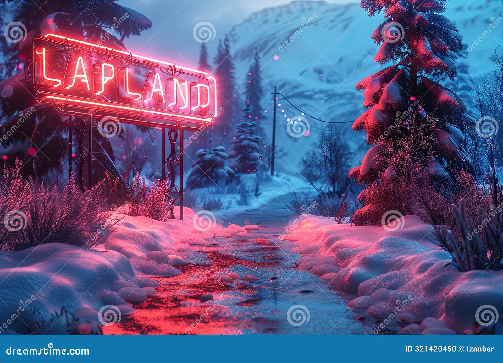 Lapland Outline Map Vector Illustration | CartoonDealer.com #356782016