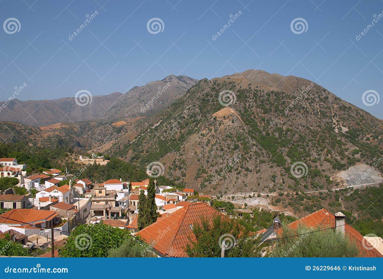 Lappa - Crete foto de stock. Imagem de arquitetura, panorâmica - 26229646