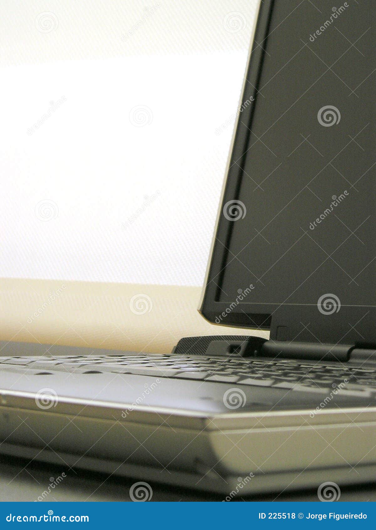 Laptop stock photo. Image of open, business, computer, notebook - 225518