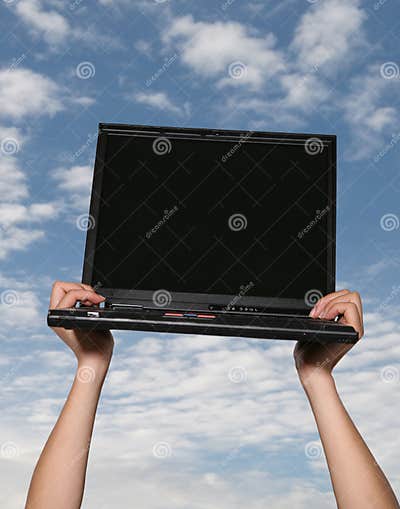 Laptop stock image. Image of tech, outdoor, professional - 891639