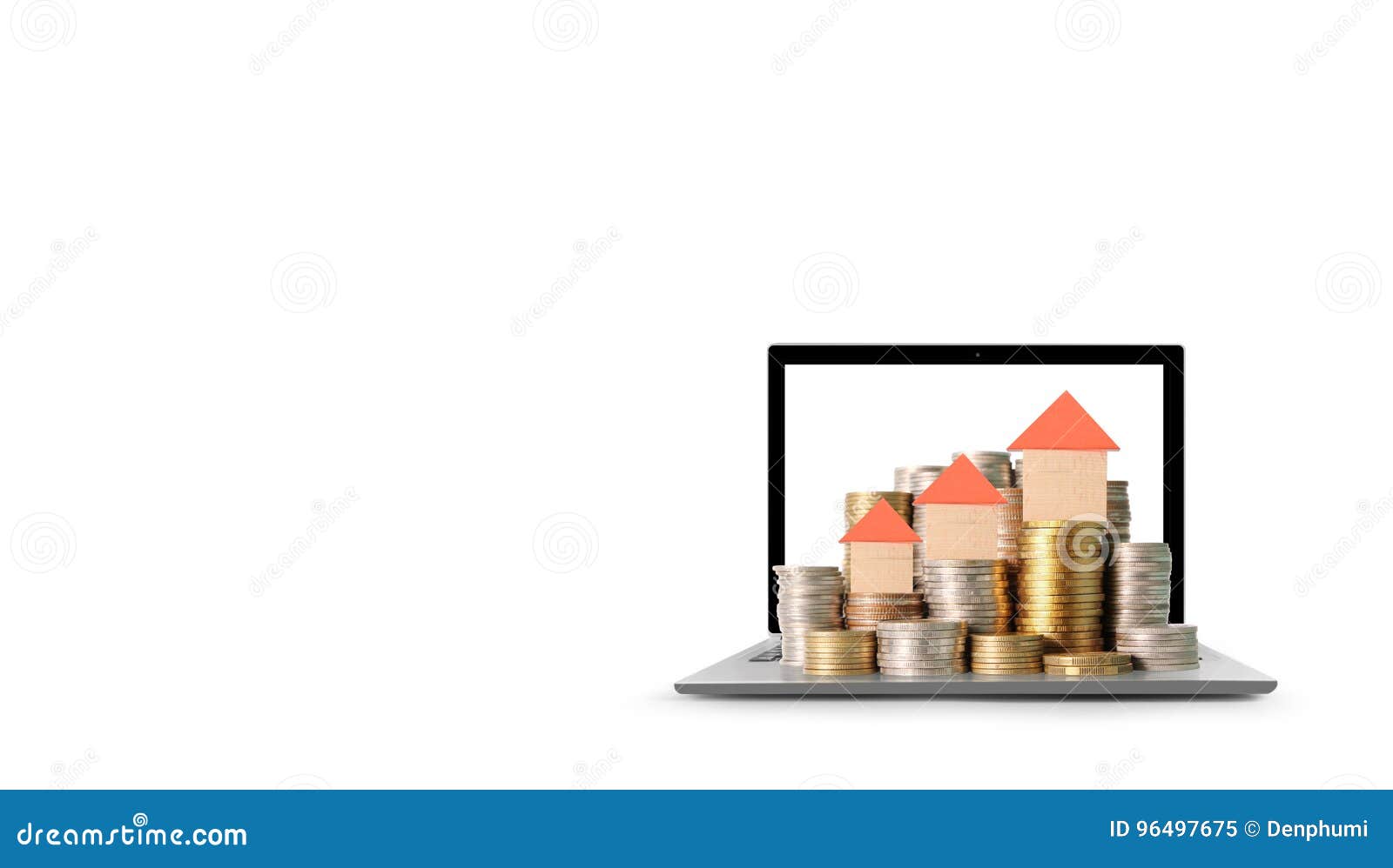 Laptop aluminium body stock image. Image of modern, technology - 96497675