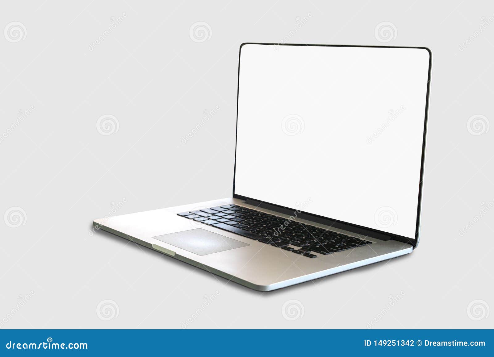 Technology Computer on White Background Stock Photo - Image of ...