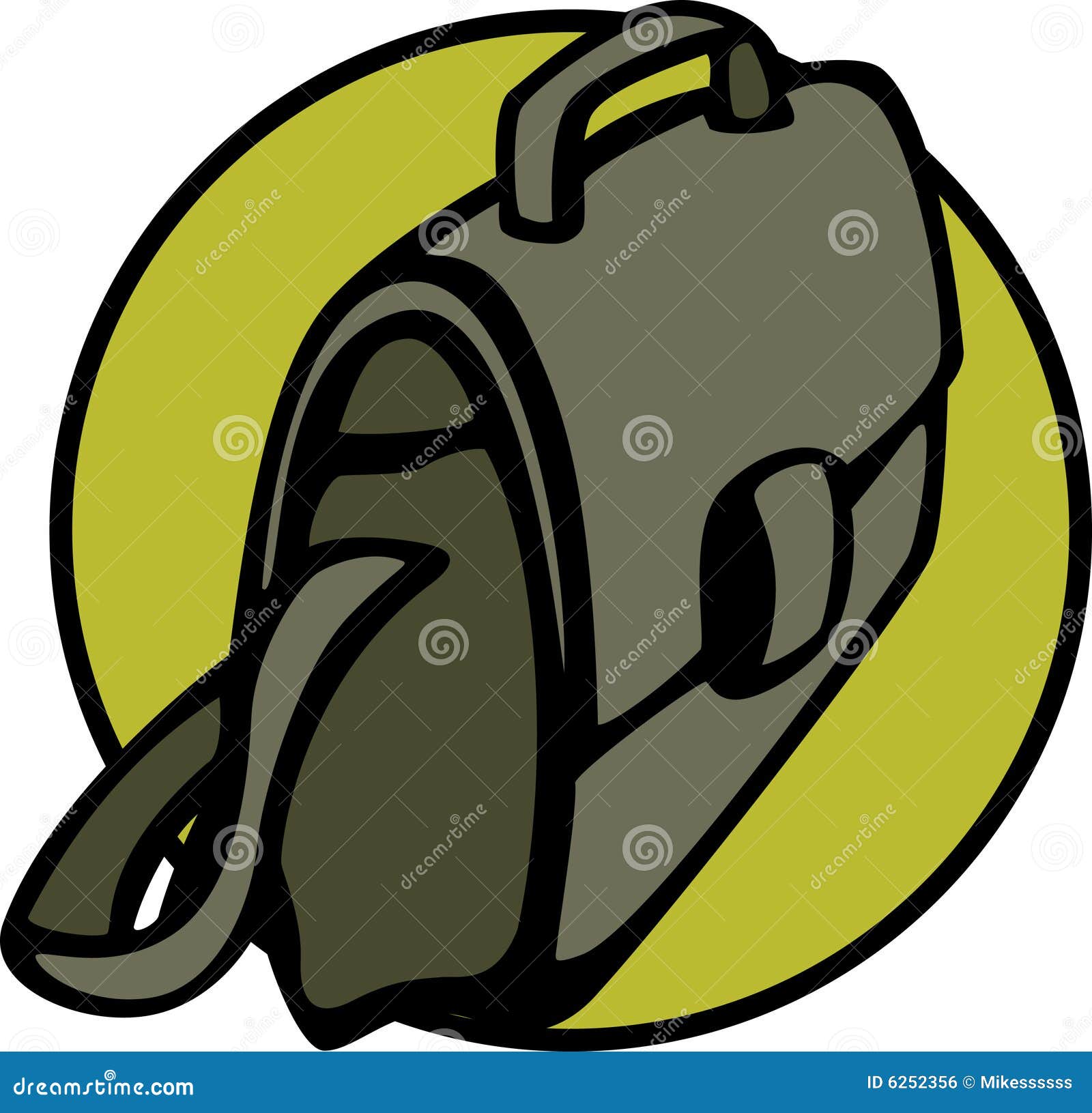 Laptop Case or Briefcase Vector Illustration Stock Vector ...