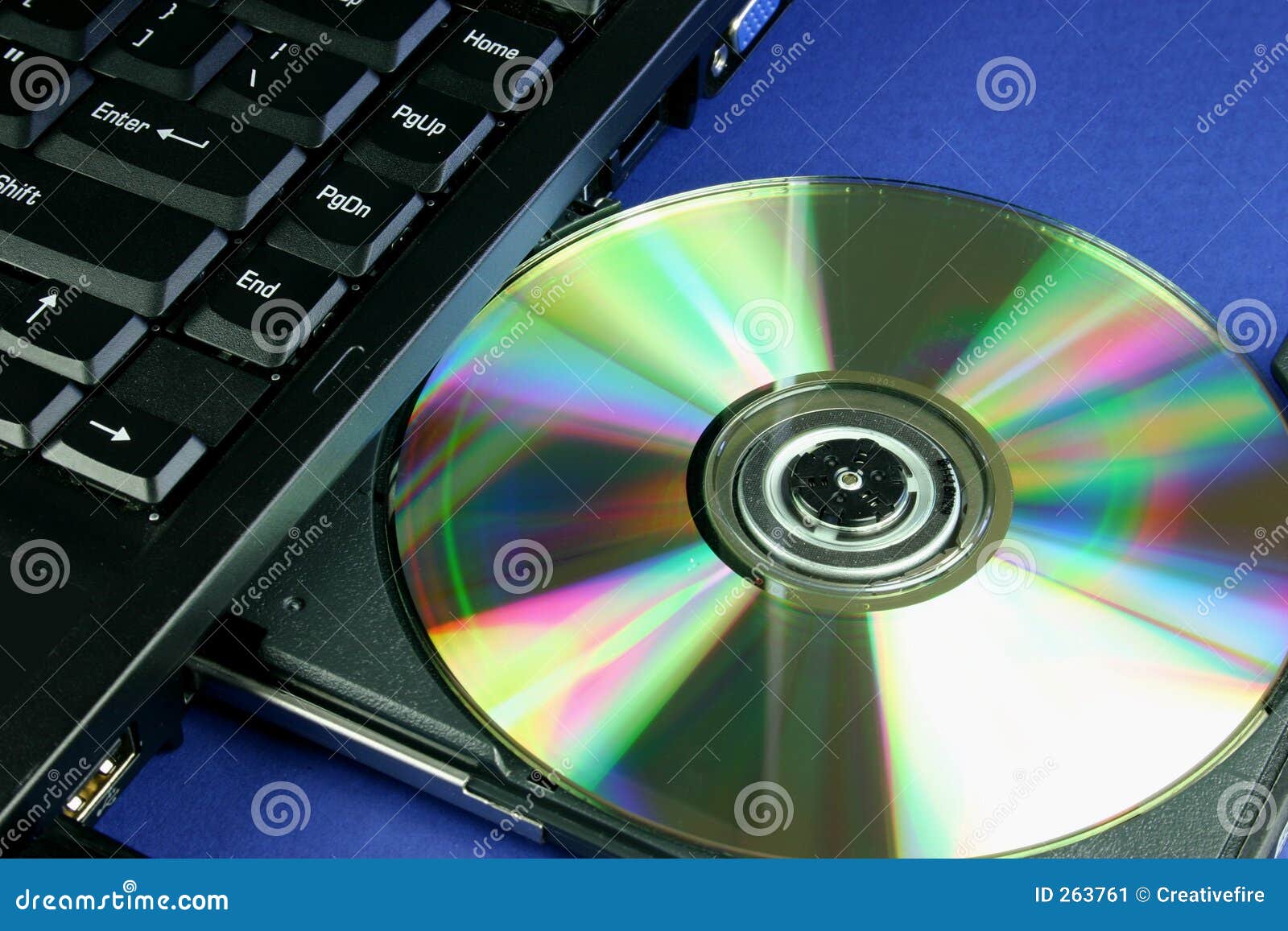 Laptop CD Tray stock image. Image of disc, multimedia, isolated - 263761