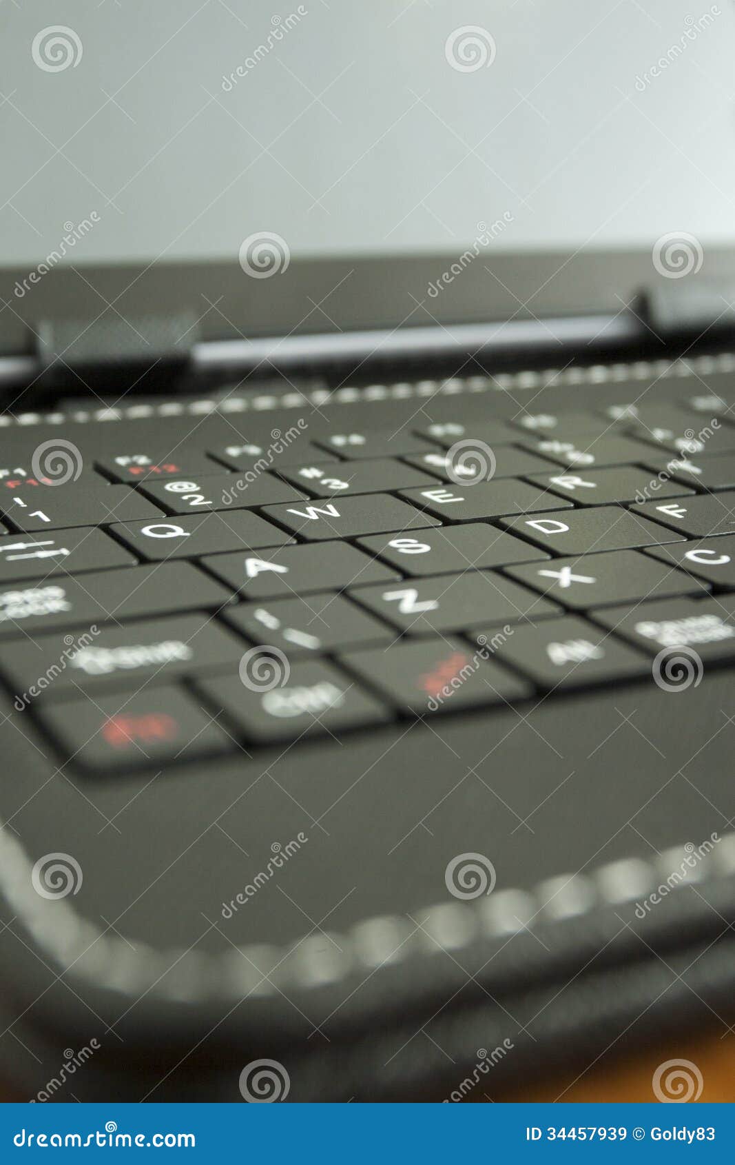 Laptop close up stock image. Image of data, computer - 34457939