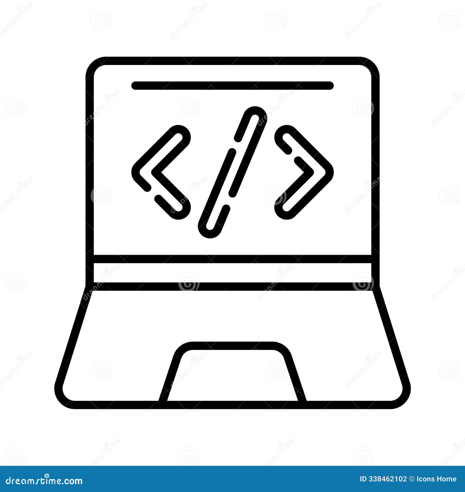 Coding stock vector. Illustration of software, development - 338462102