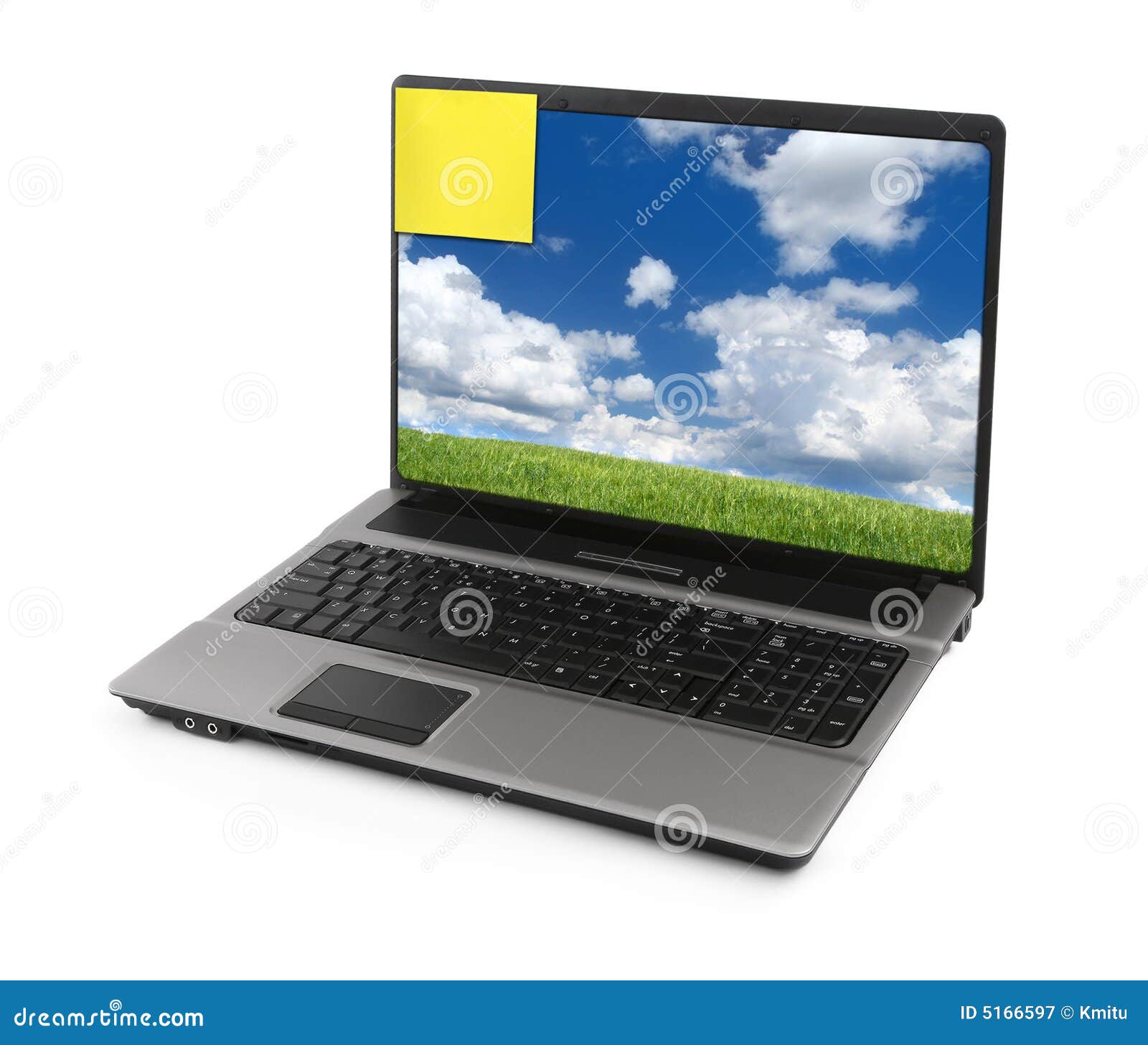 Laptop computer stock image. Image of computer, digital - 5166597