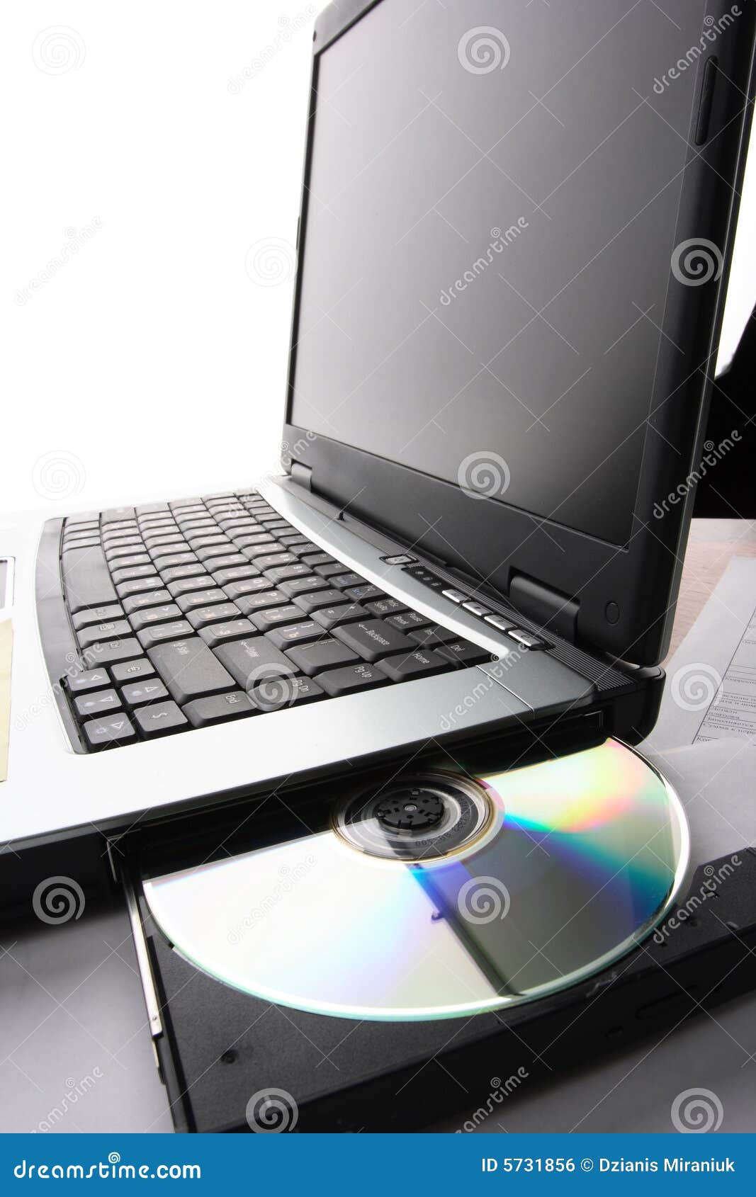 Laptop a computer stock photo. Image of dark, training - 5731856