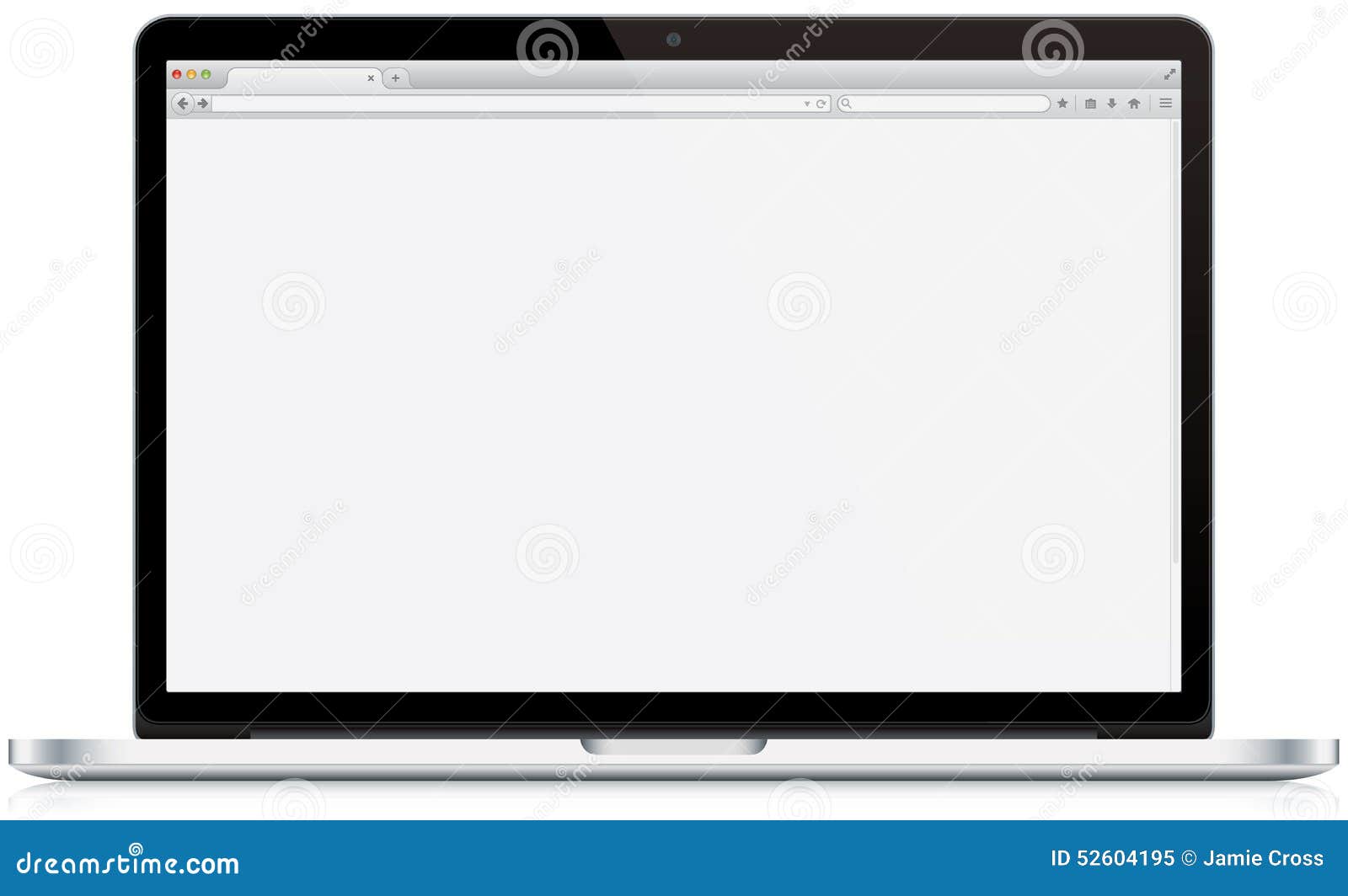 Laptop Computer Screen Mockup Above Neon Green Square Stage Pedestal ...