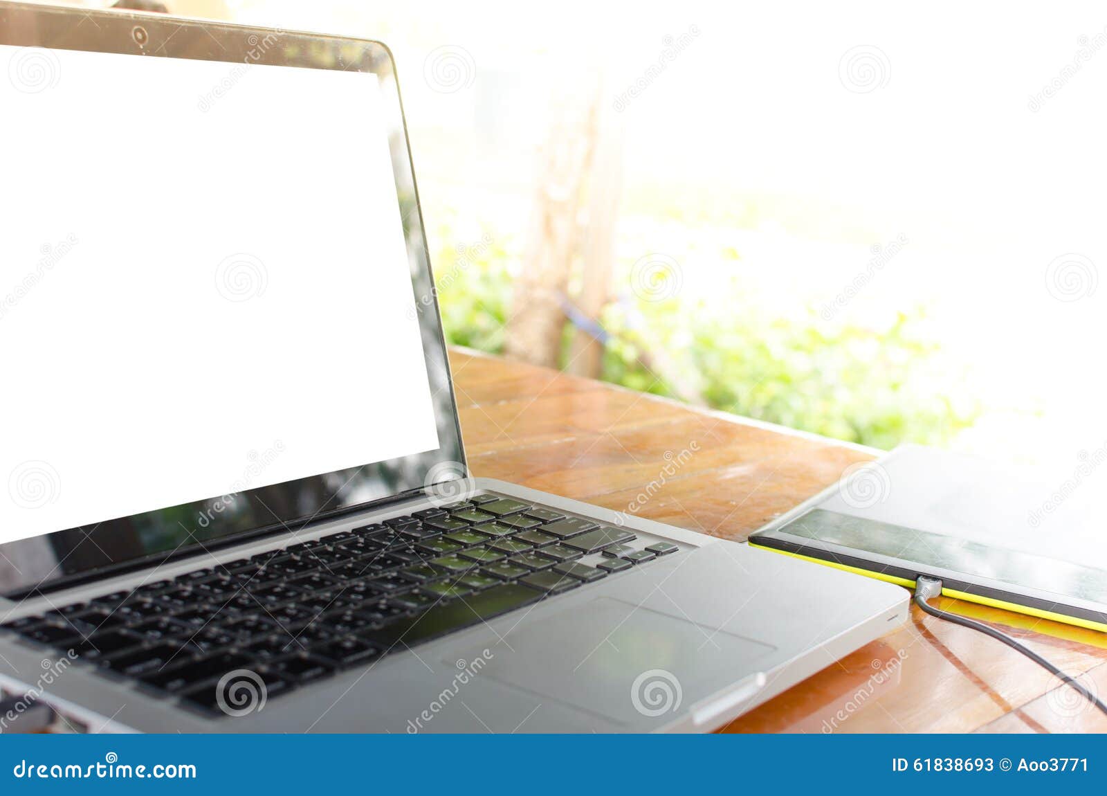 Laptop computer concept stock image. Image of network - 61838693