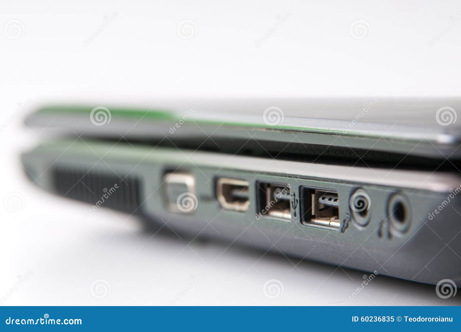 Laptop Computer Connections Stock Image - Image of universal, messenger ...