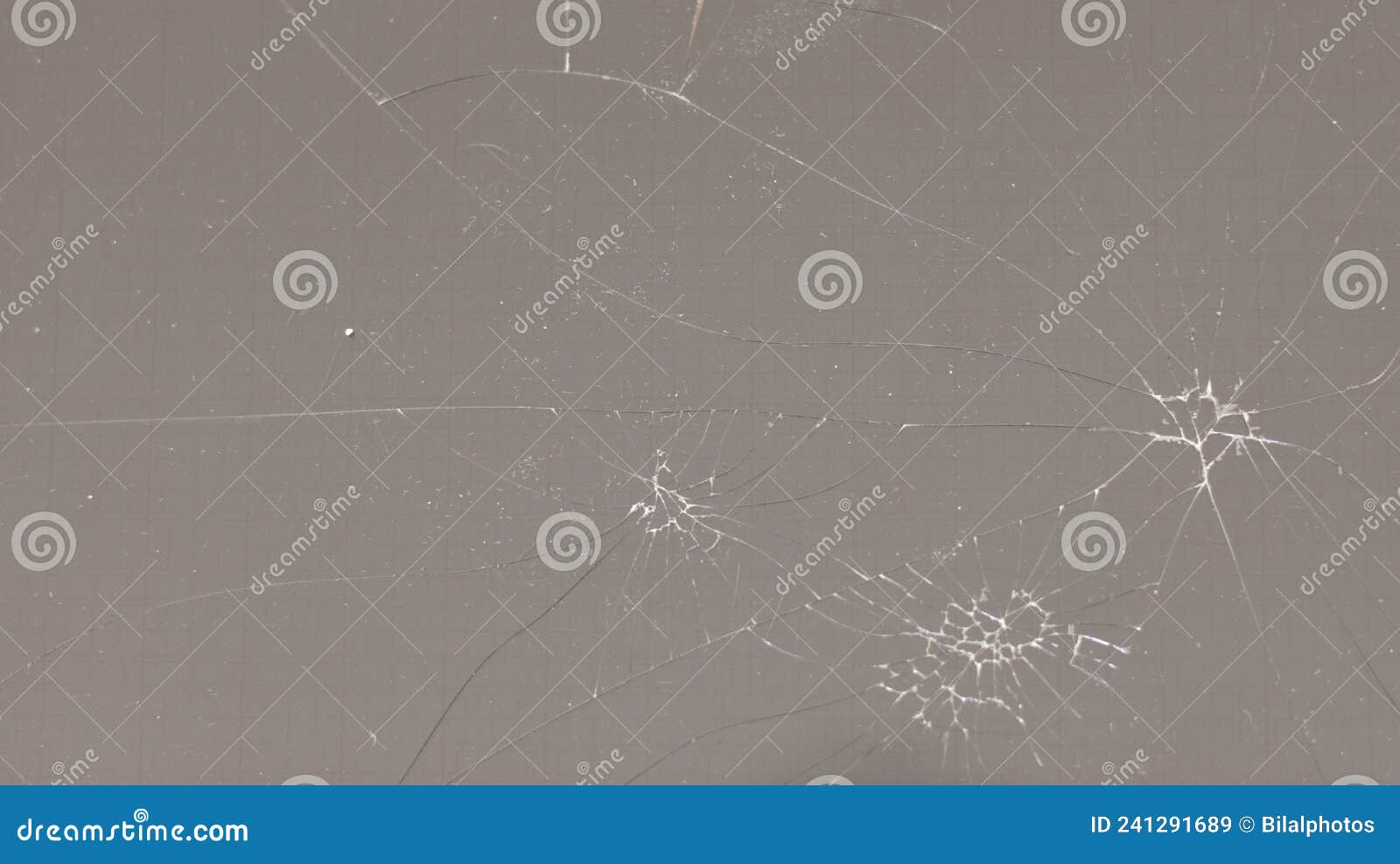 Laptop or Computer Display Shattered and Smashed Stock Image - Image of ...