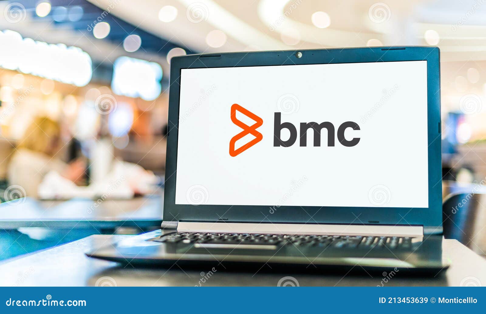 Laptop Computer Displaying Logo of BMC Software Editorial Stock Image ... Laptop Computer Displaying Logo of BMC Software Editorial Stock Image ...