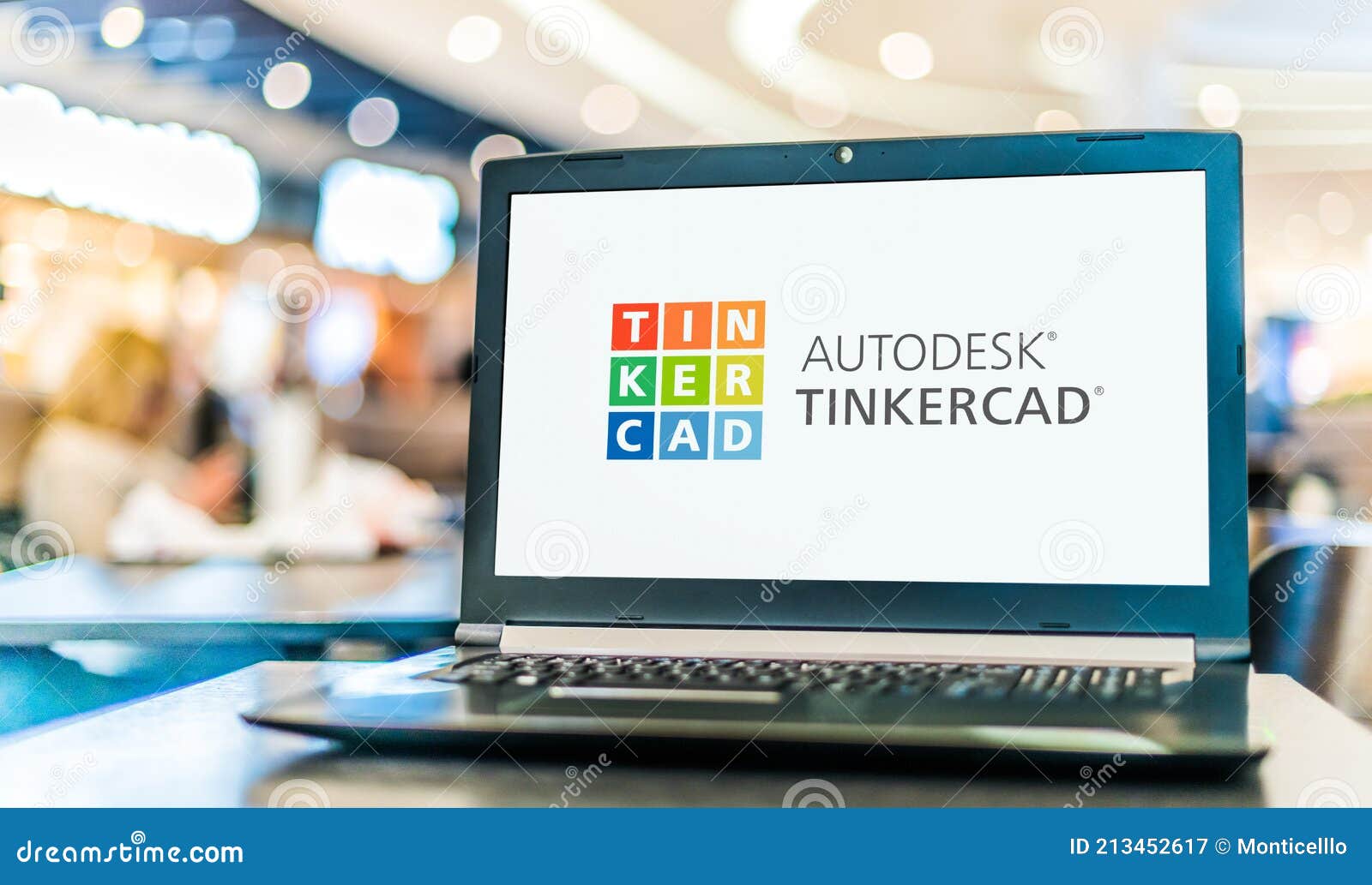 Laptop Computer Displaying Logo of Tinkercad Editorial Photography ...