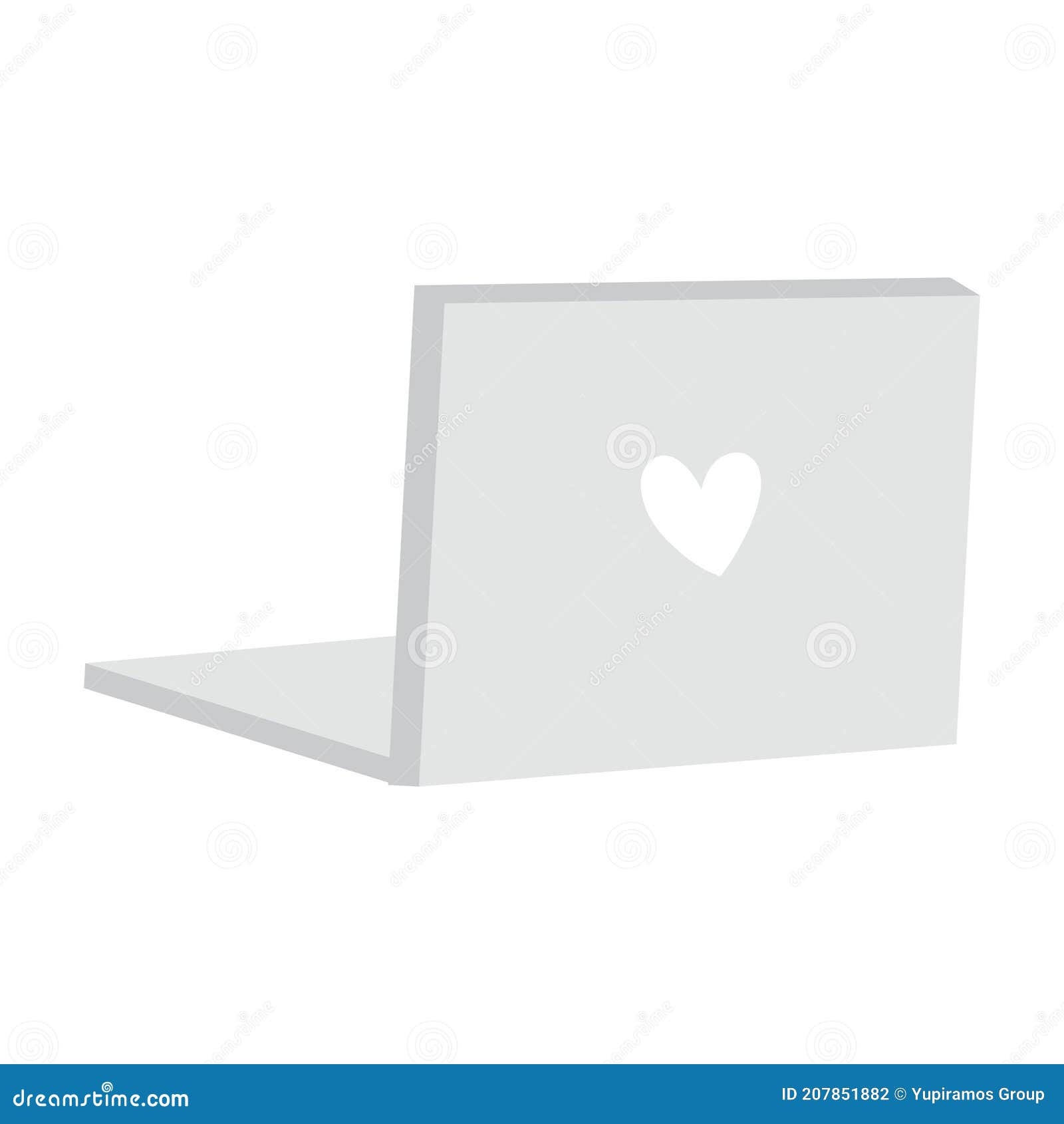 Laptop Computer Gadget Cartoon Flat Isolated Style Stock Illustration ...