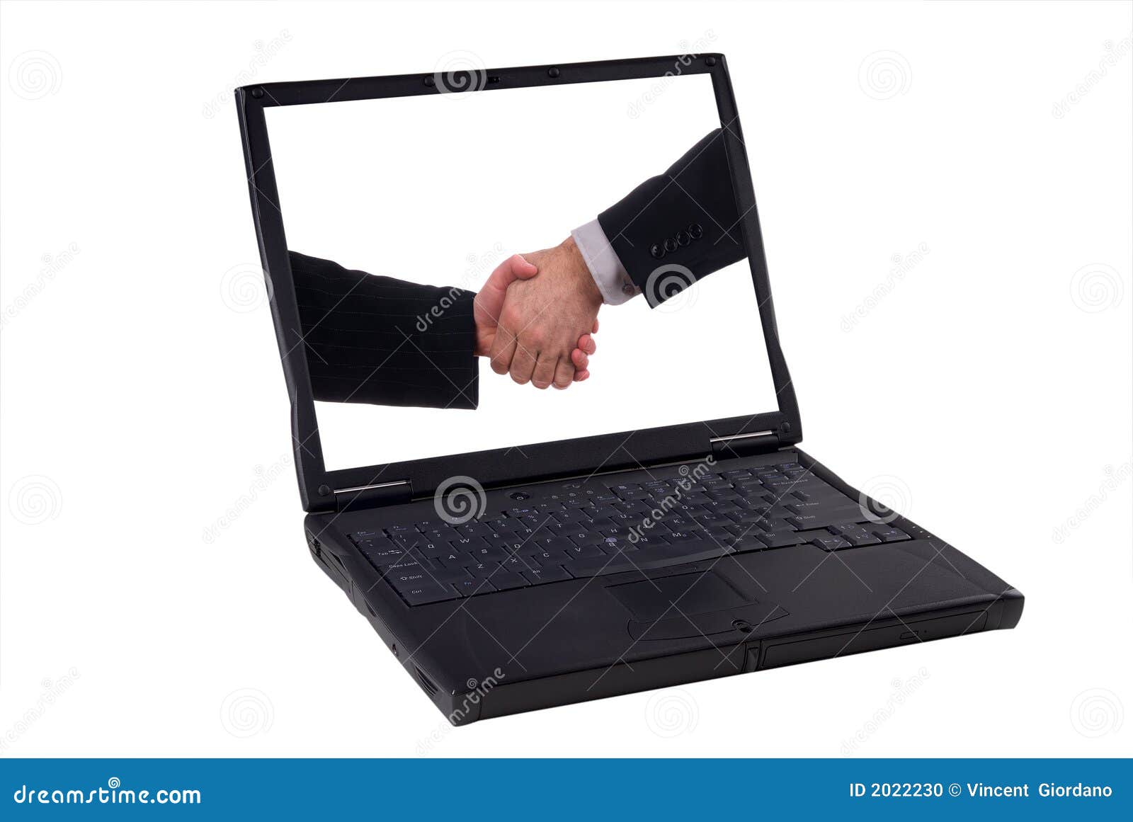 333 Laptop Computer Handshake Screen Stock Photos - Free & Royalty-Free ...